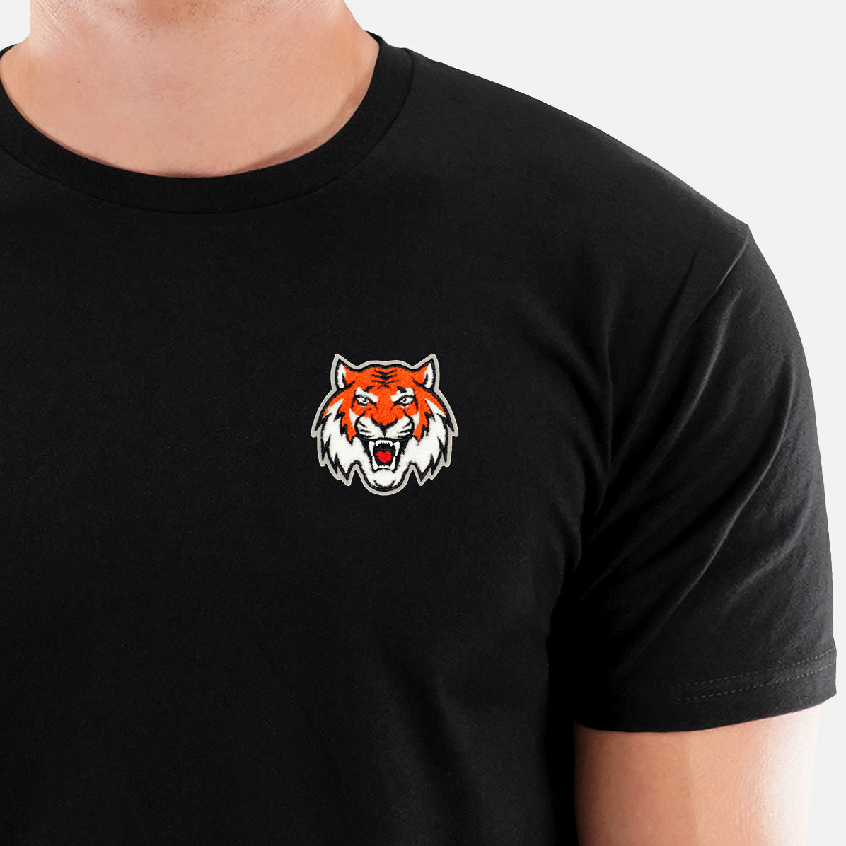 Tiger Head Patch Tri-Blend T-Shirt – SLEEFS