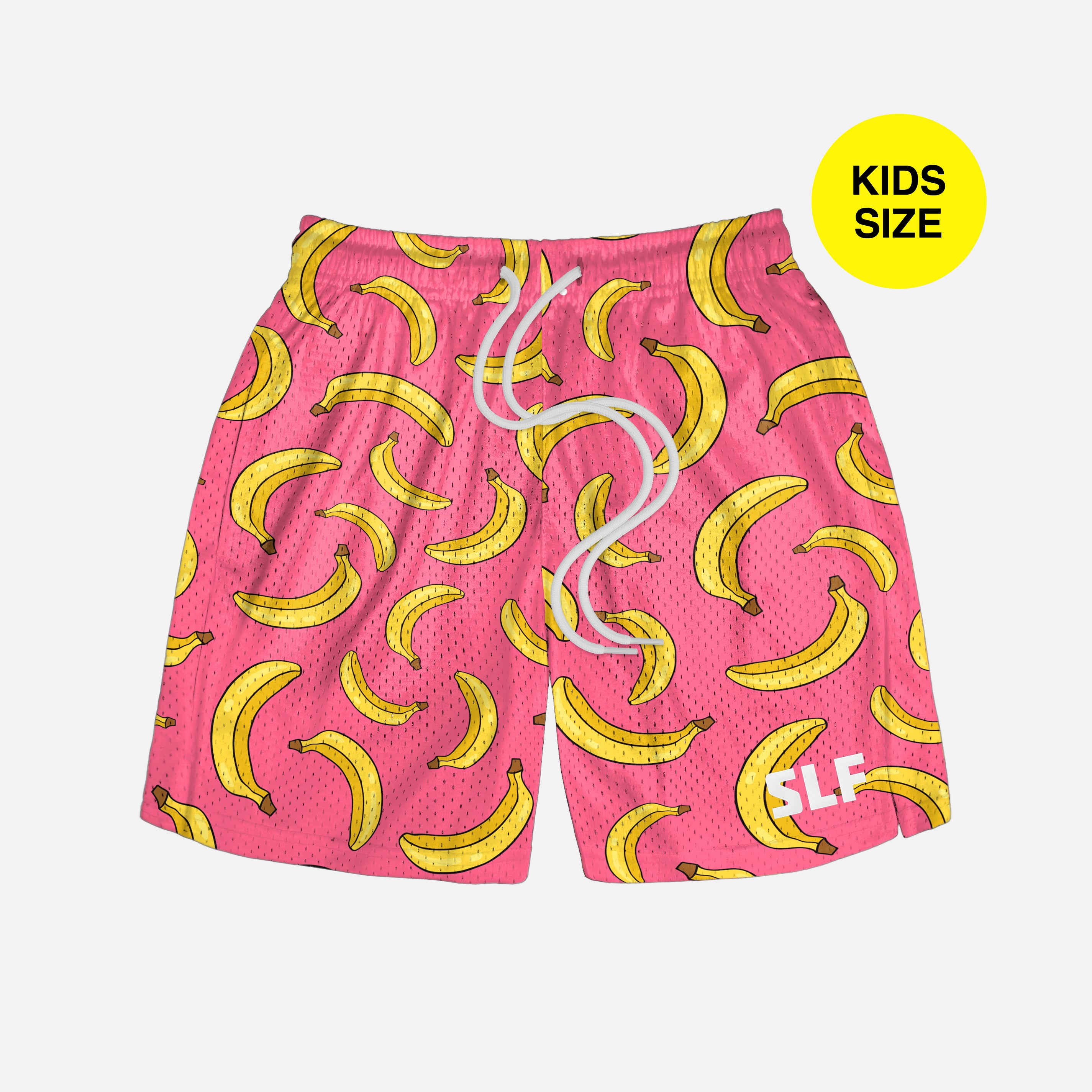 Banana Blitz Coral Kids Shorts - 5" – SLEEFS
