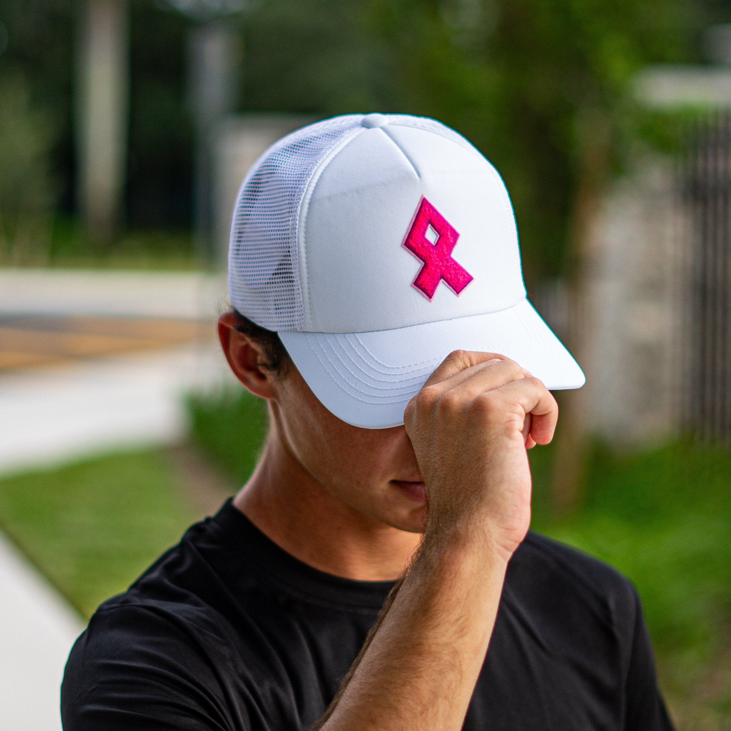 Pink Ribbon Patch Trucker Hat – SLEEFS