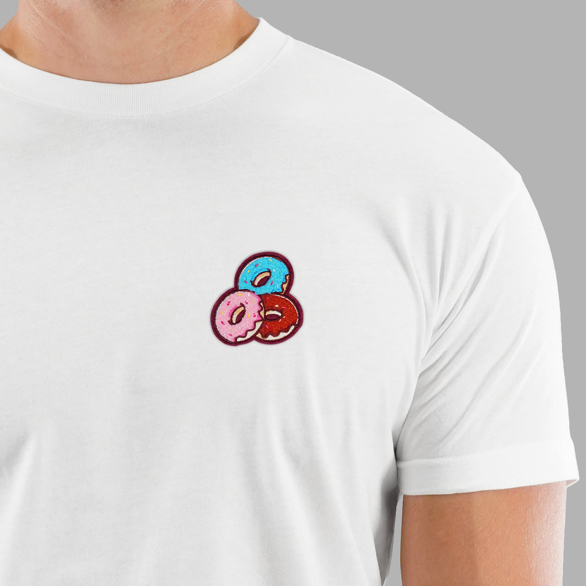 Donuts Patch Tri-Blend T-Shirt – SLEEFS