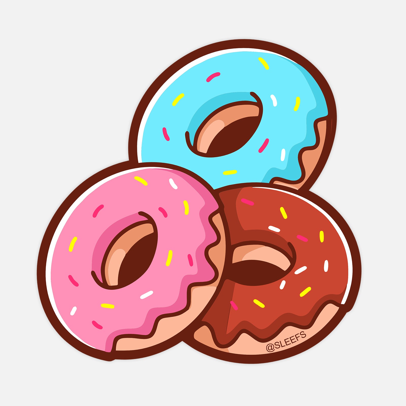 Donuts Sticker – SLEEFS