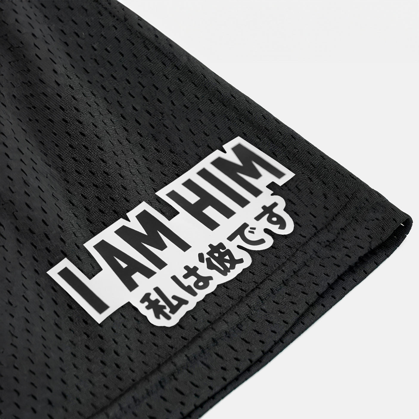 I Am Him Patch Shorts - 7" – SLEEFS