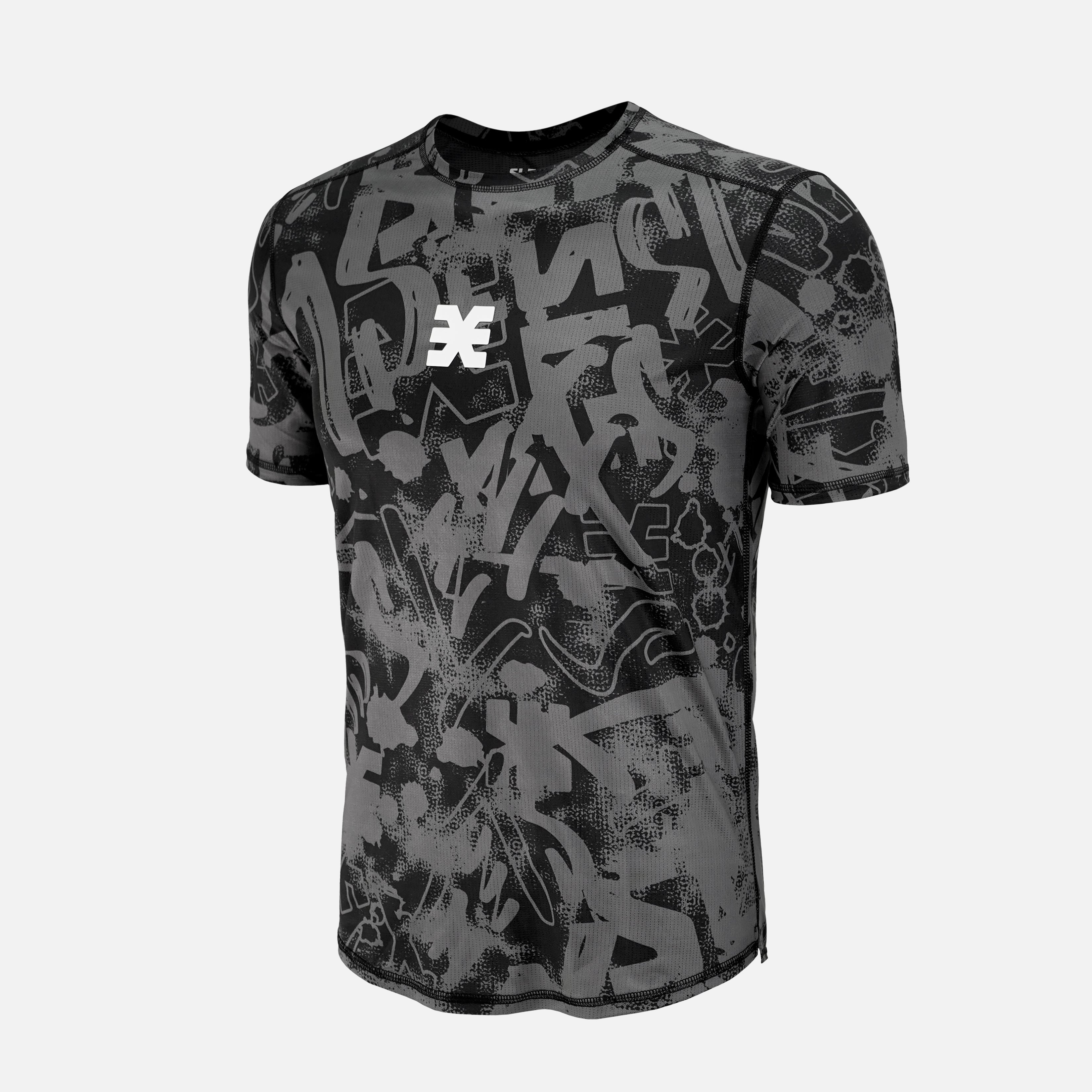 SLF Graffiti BodyContour Crew T-Shirt – SLEEFS