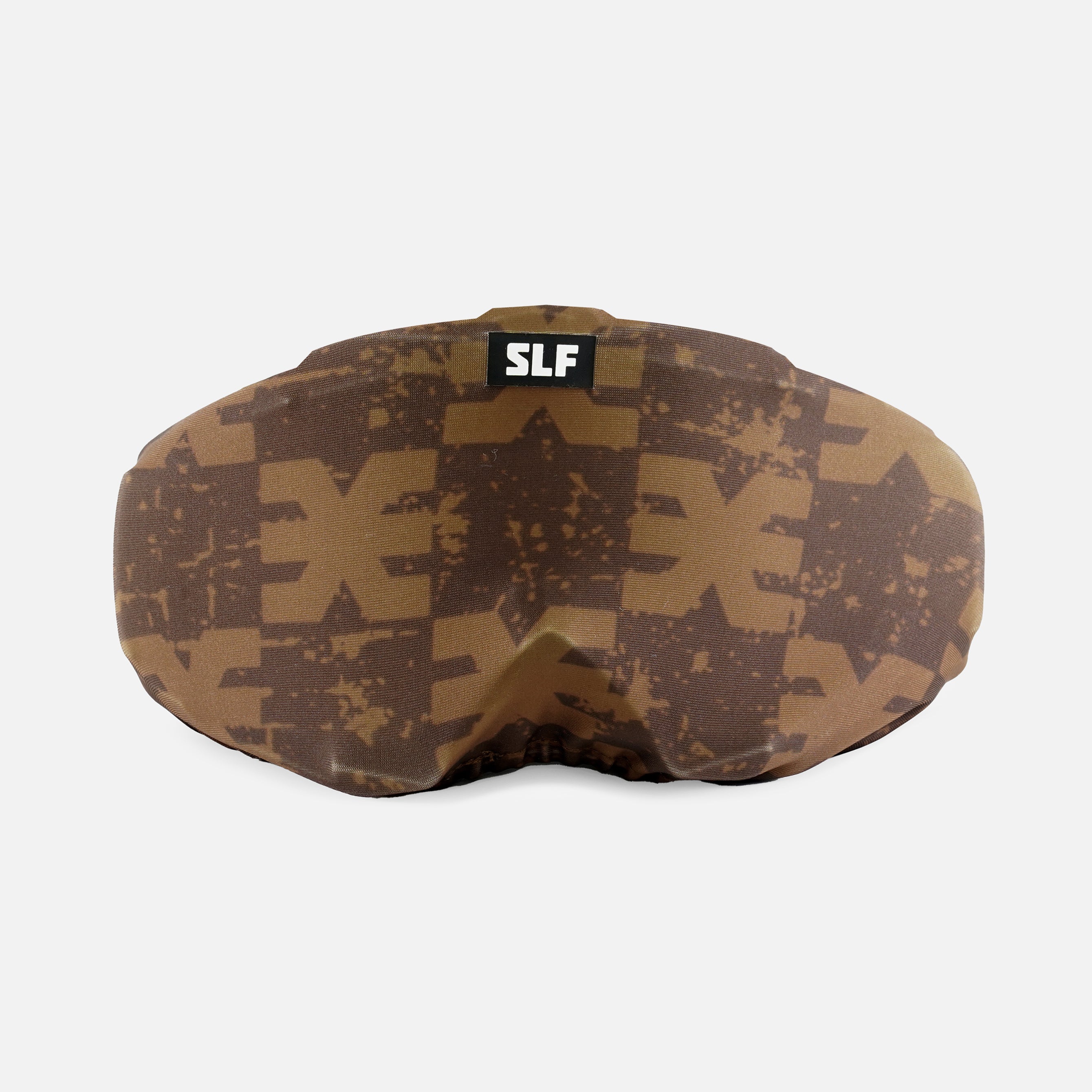 SLF Logo Pattern Brown Soft Goggle Cover – SLEEFS