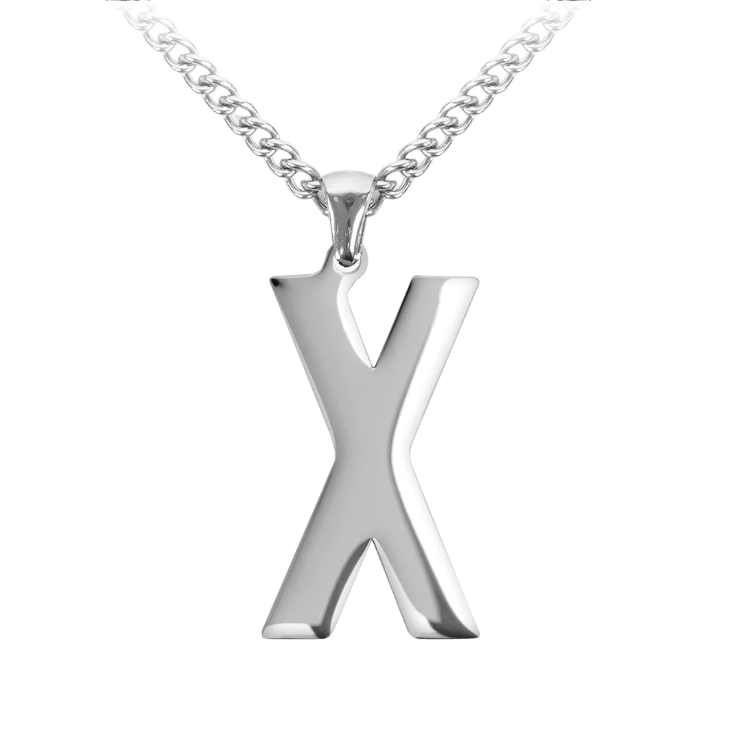 Pendant Silver Letters – SLEEFS