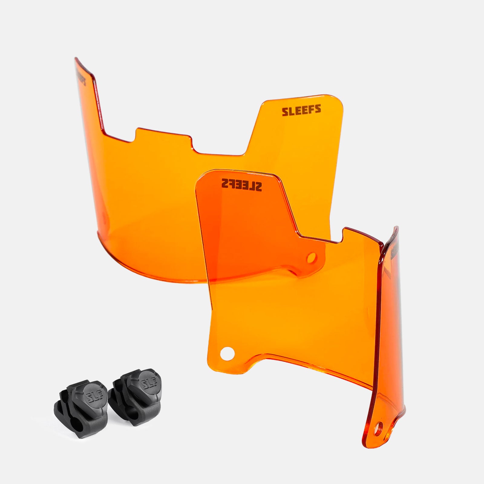 Orange Clear Helmet Eye-Shield Visor – SLEEFS