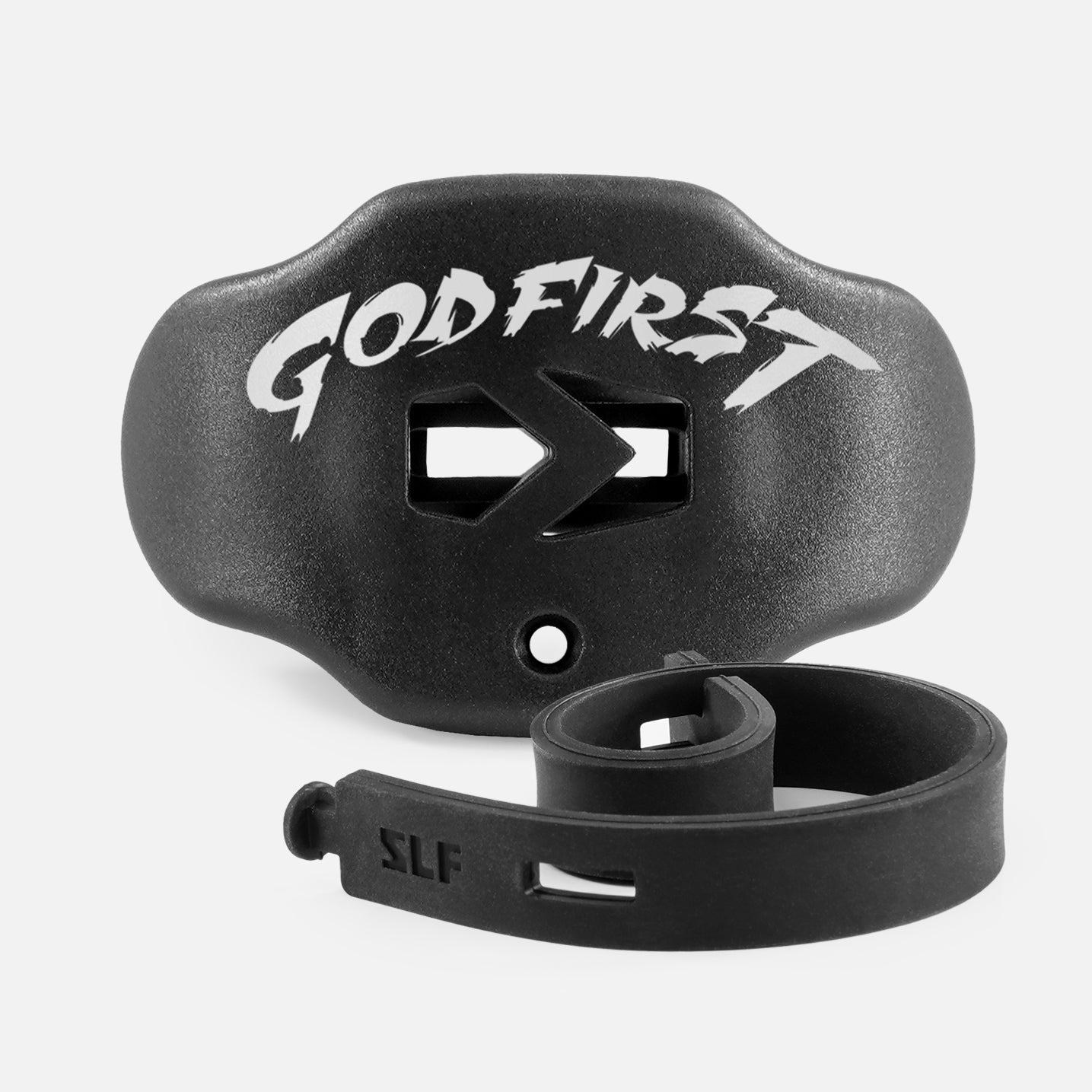 God First Black Soft Football Mouthguard – SLEEFS