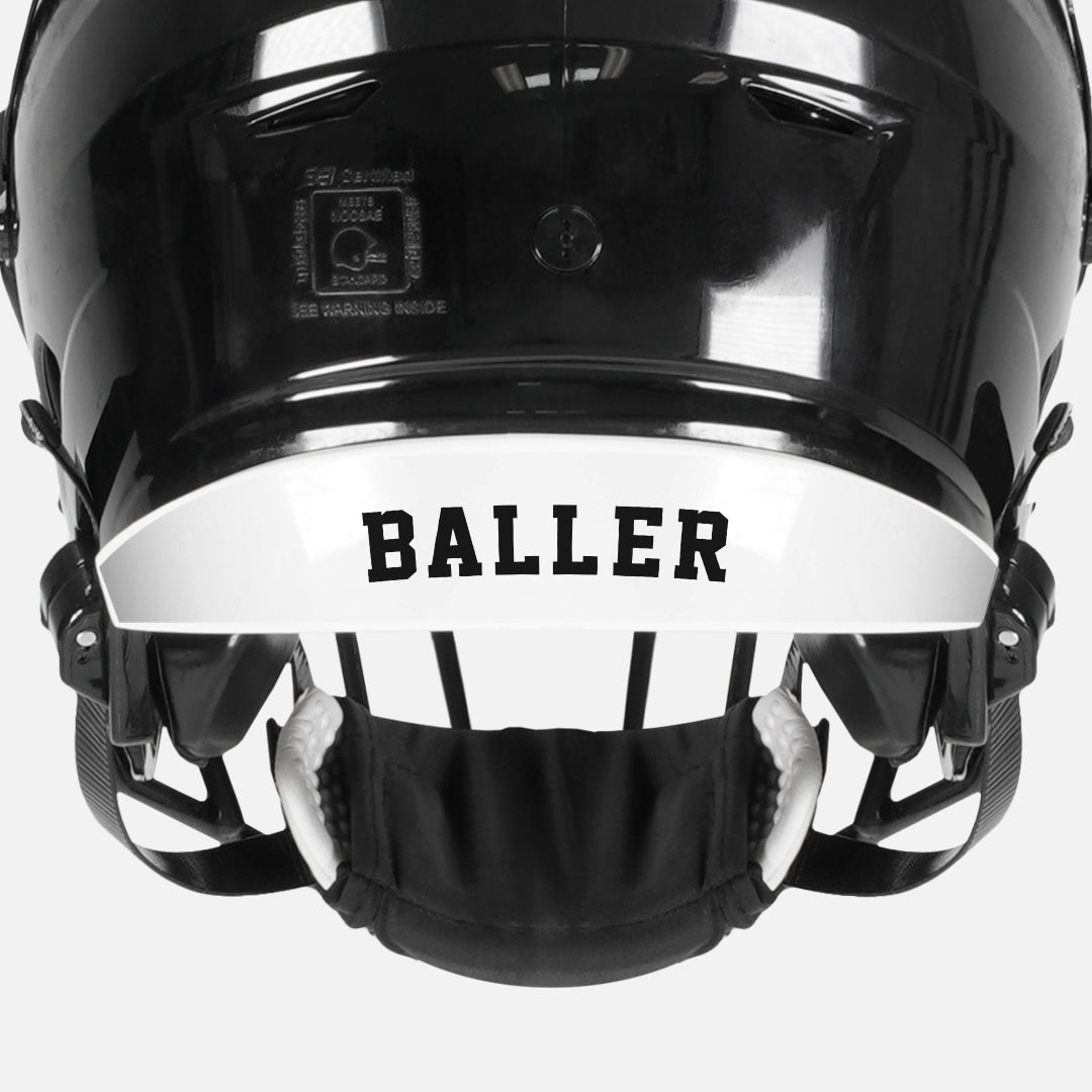 Baller Riddell Speedflex Front and Back Bumper Sticker Kit – SLEEFS