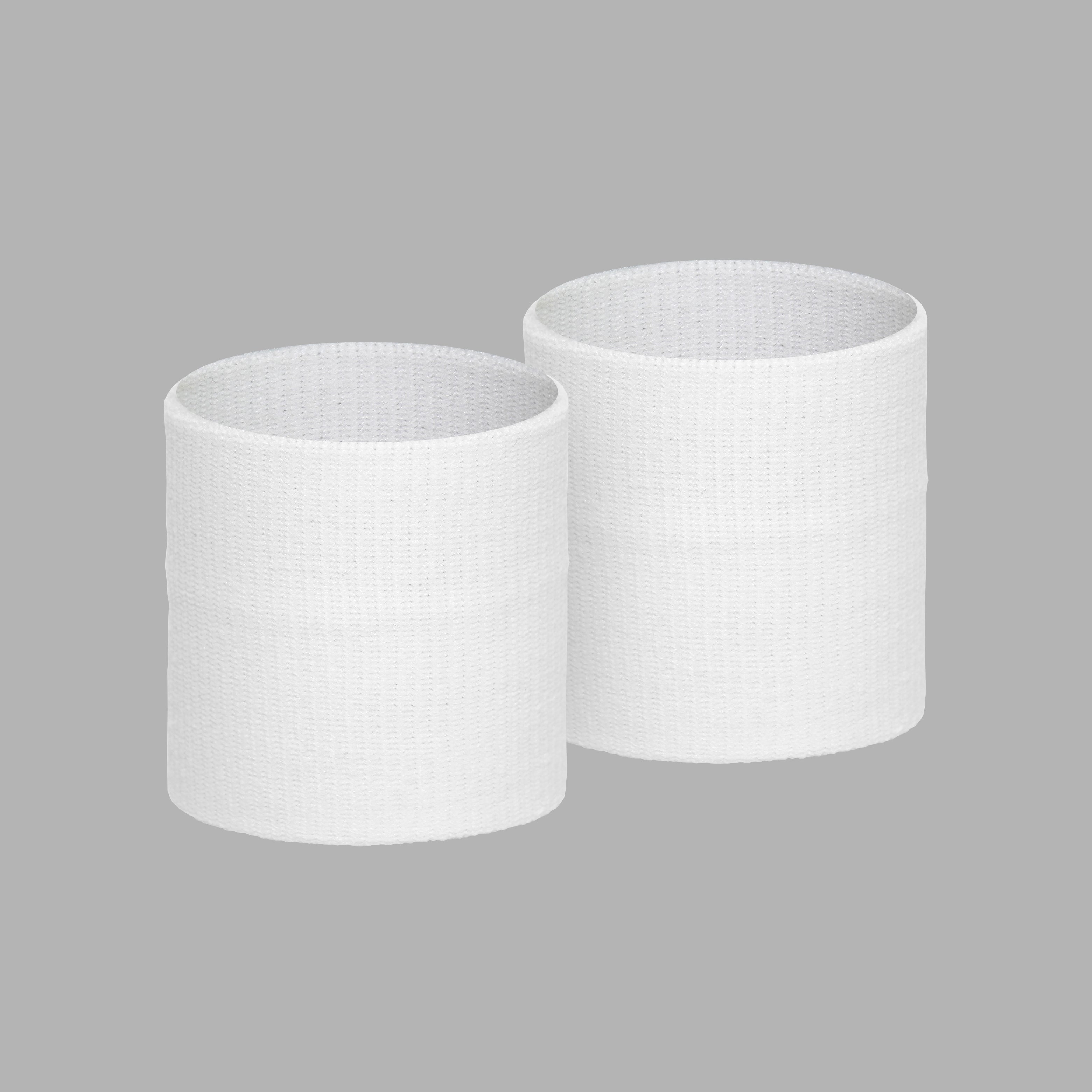 White Cotton Wristbands (Pair) – SLEEFS