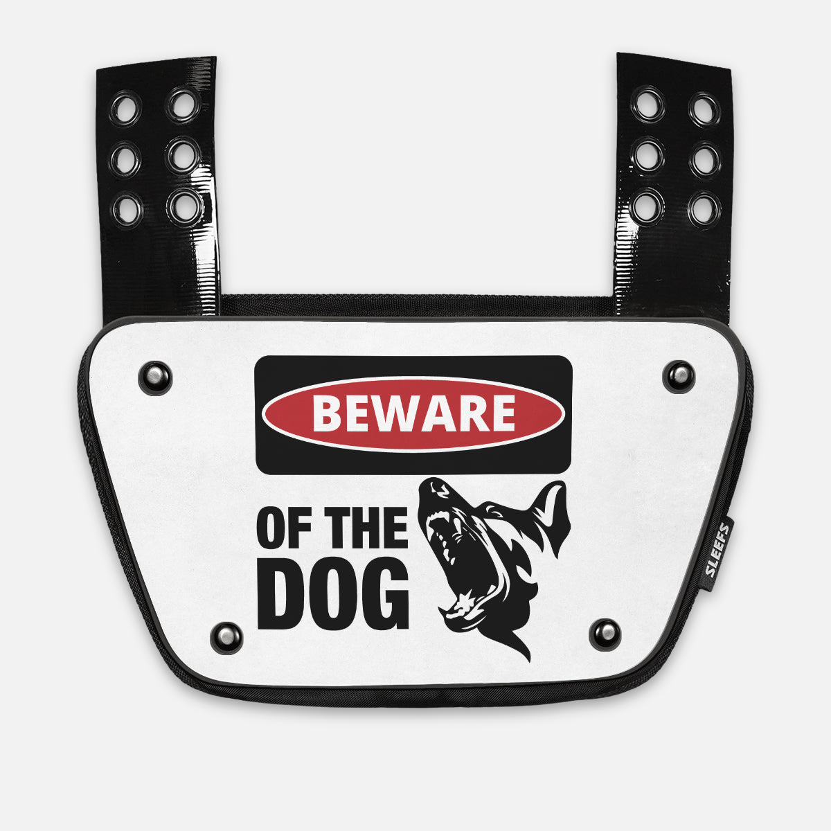 Beware of the Dog Sticker for Backplate – SLEEFS