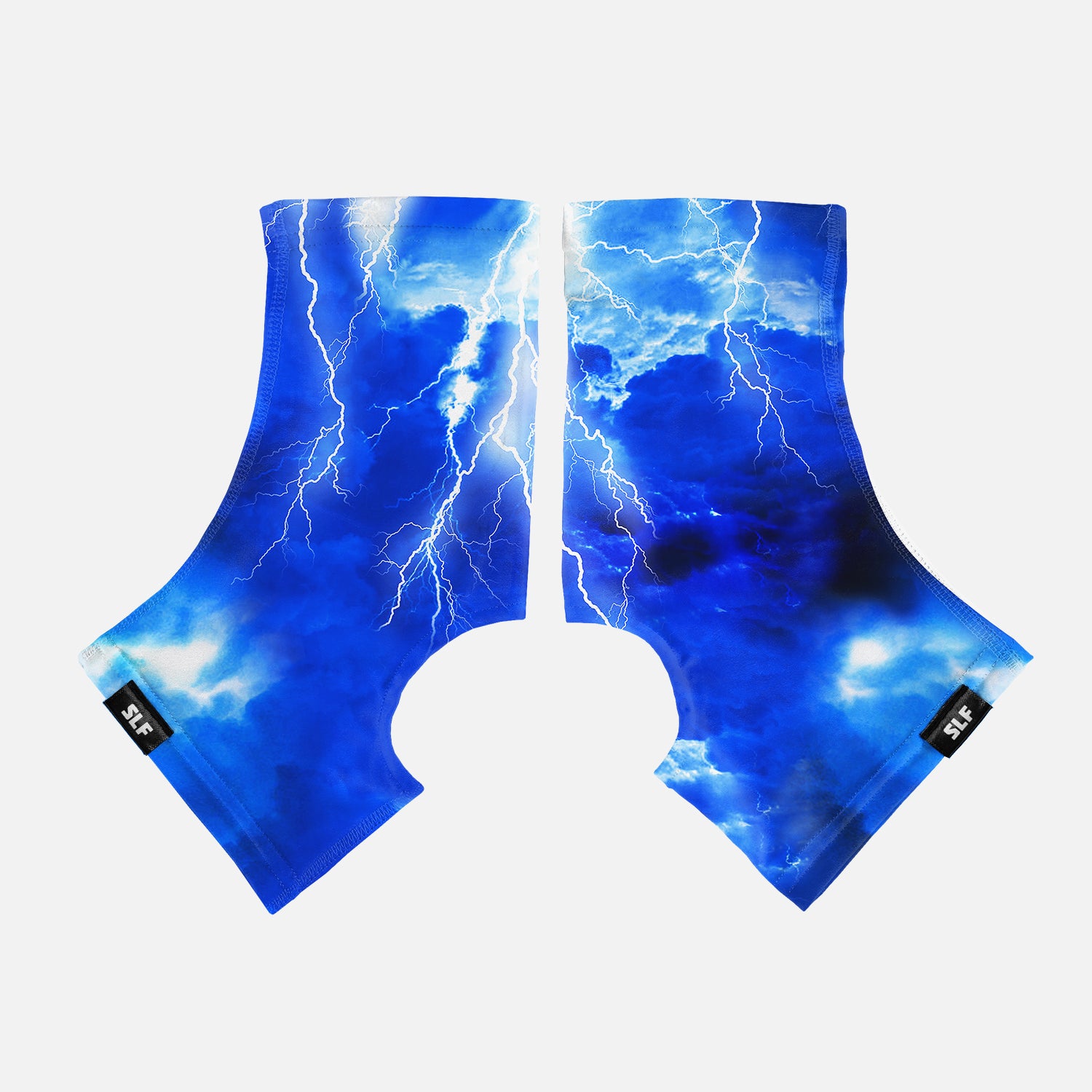 Blue Lightning Spats / Cleat Covers – SLEEFS