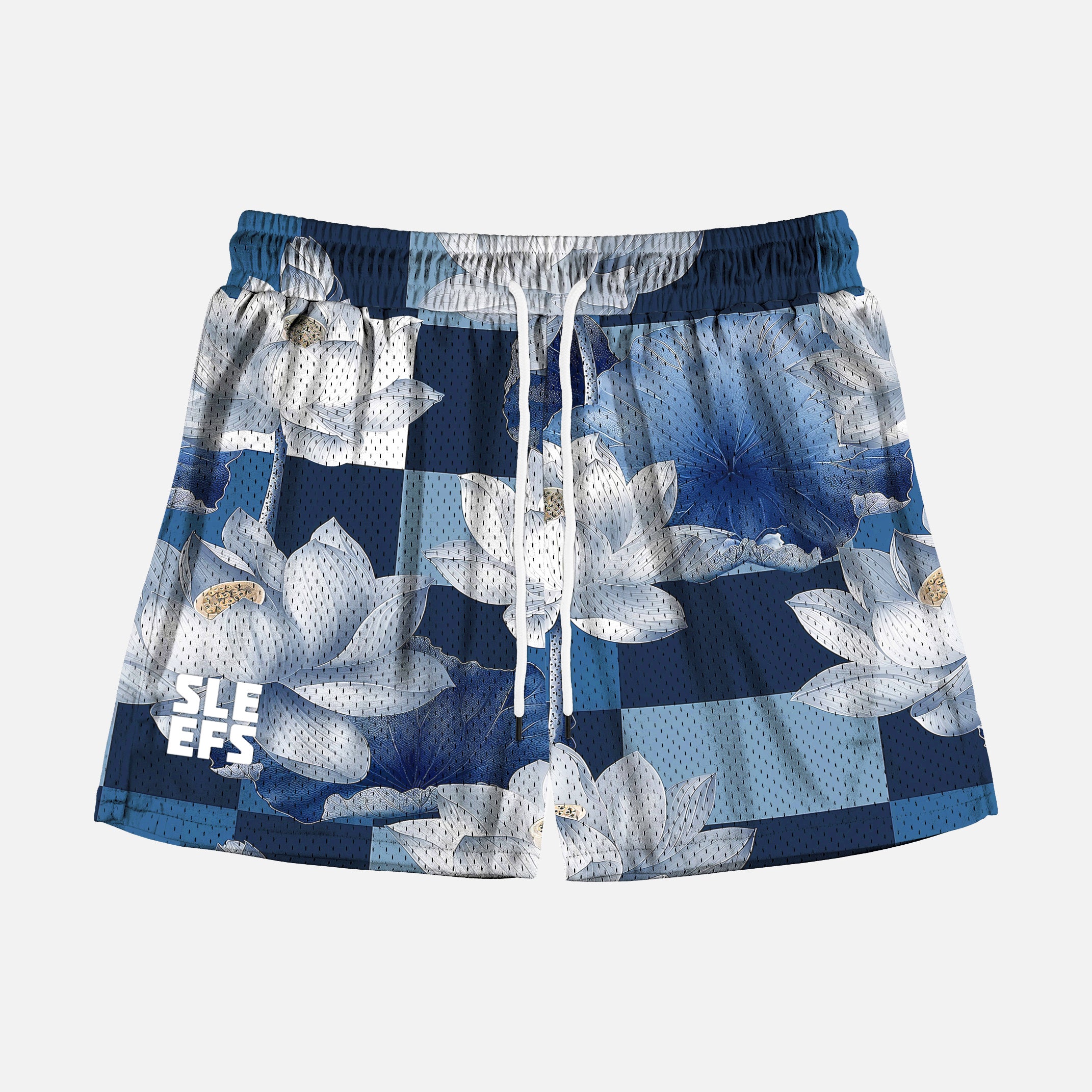Checkered Lotus Shorts - 5" – SLEEFS
