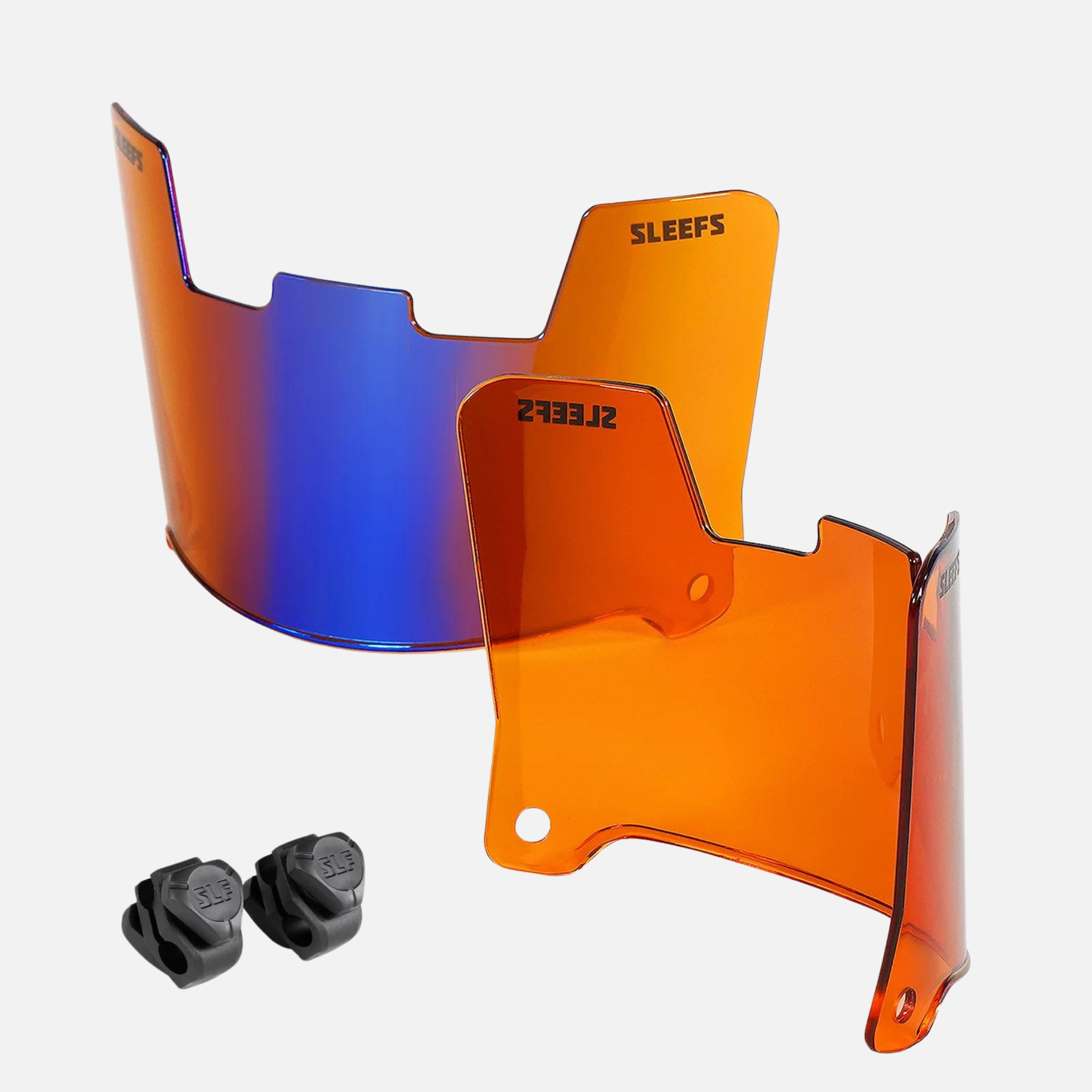 Fire & Ice Orange Clear Helmet Eye-Shield Visor – SLEEFS