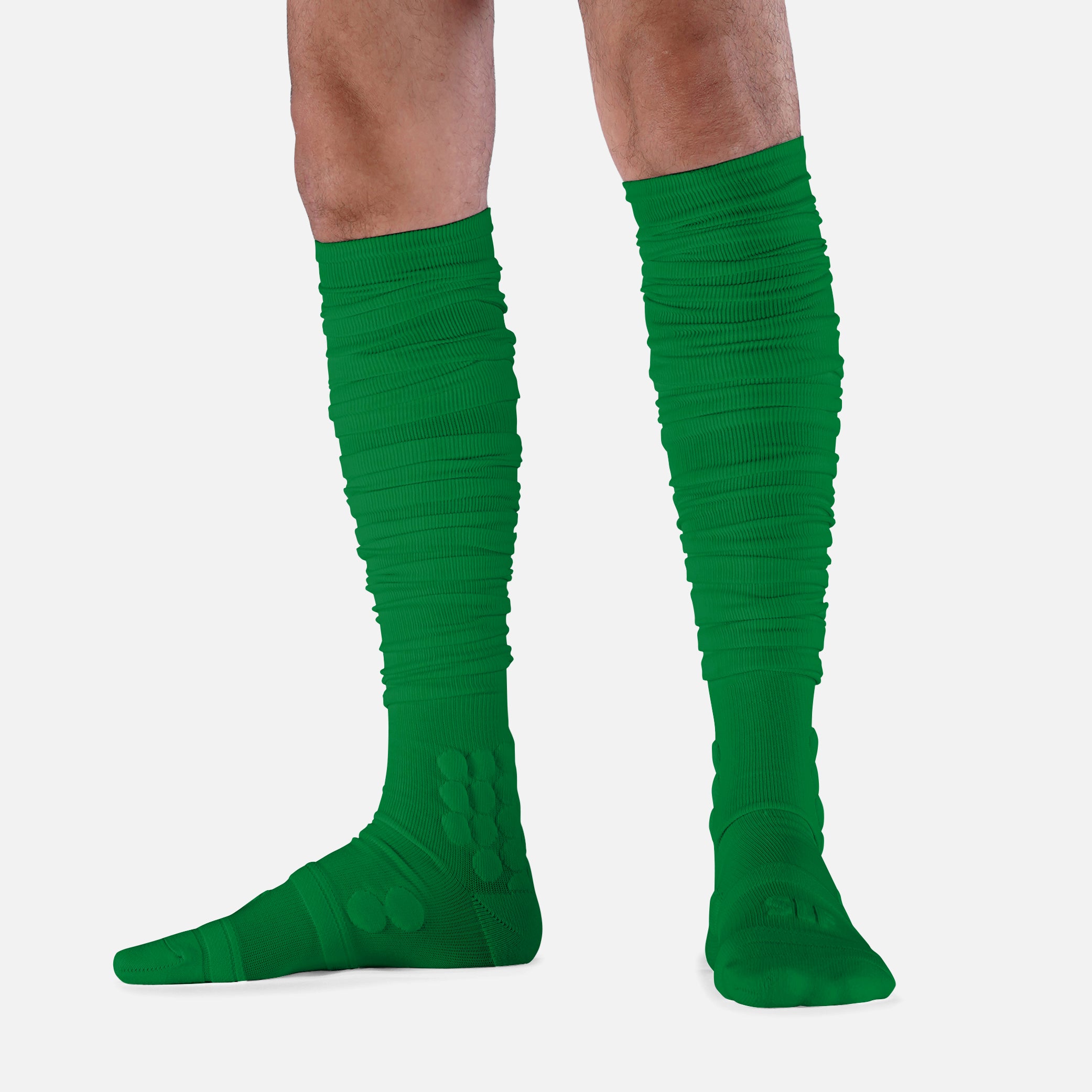 Hue Green Football Padded Long Socks – SLEEFS