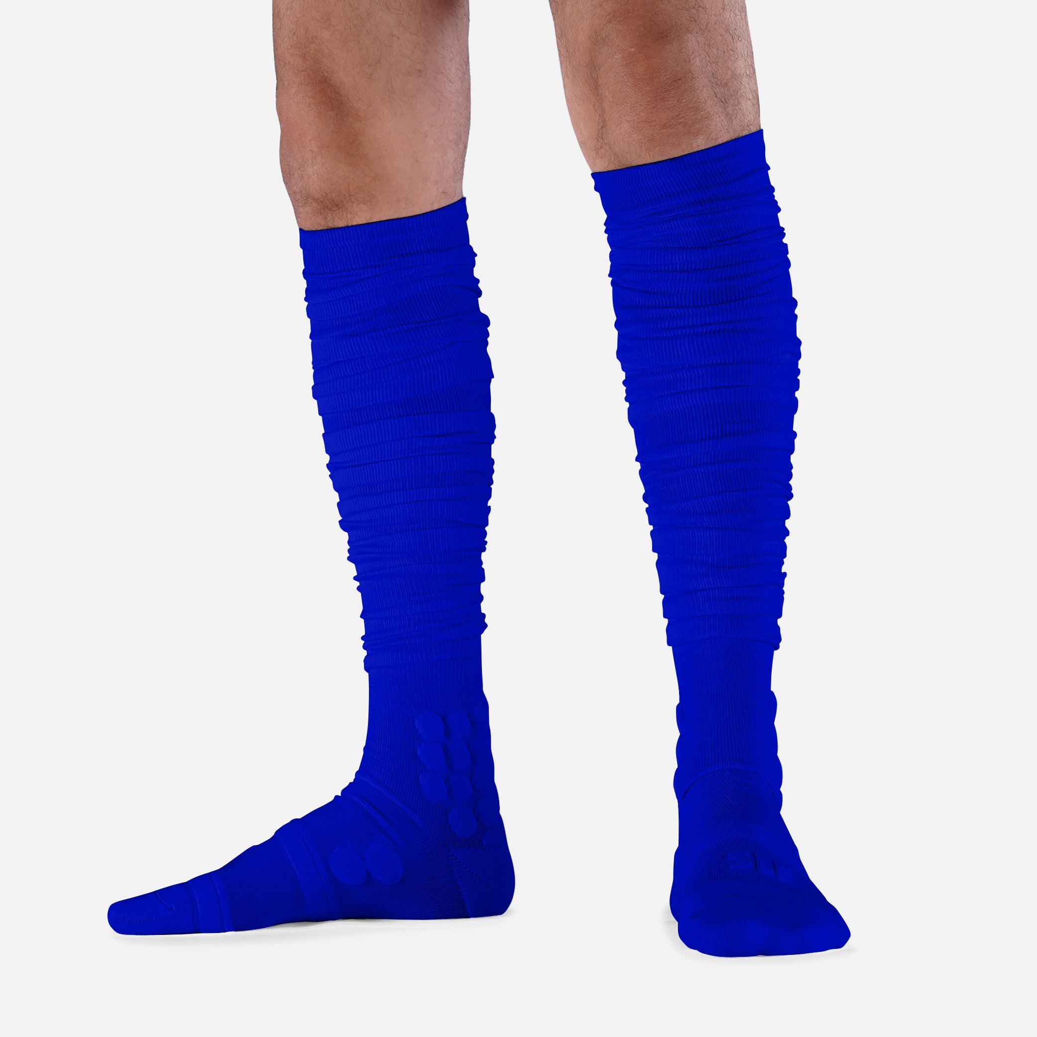 Hue Royal Blue Football Padded Long Socks – SLEEFS