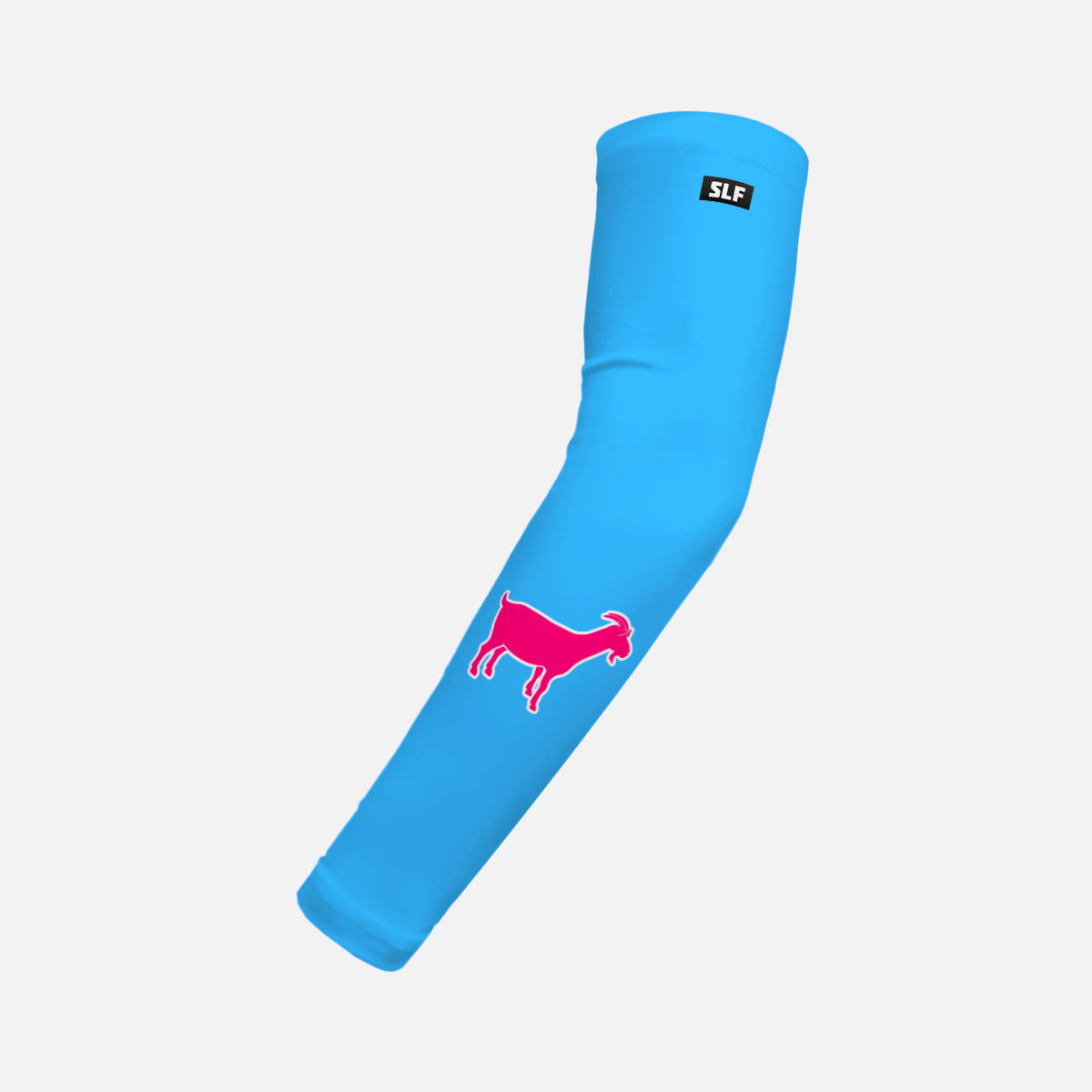 Goat Emoticon Hue Sky Blue Kids Arm Sleeve – SLEEFS