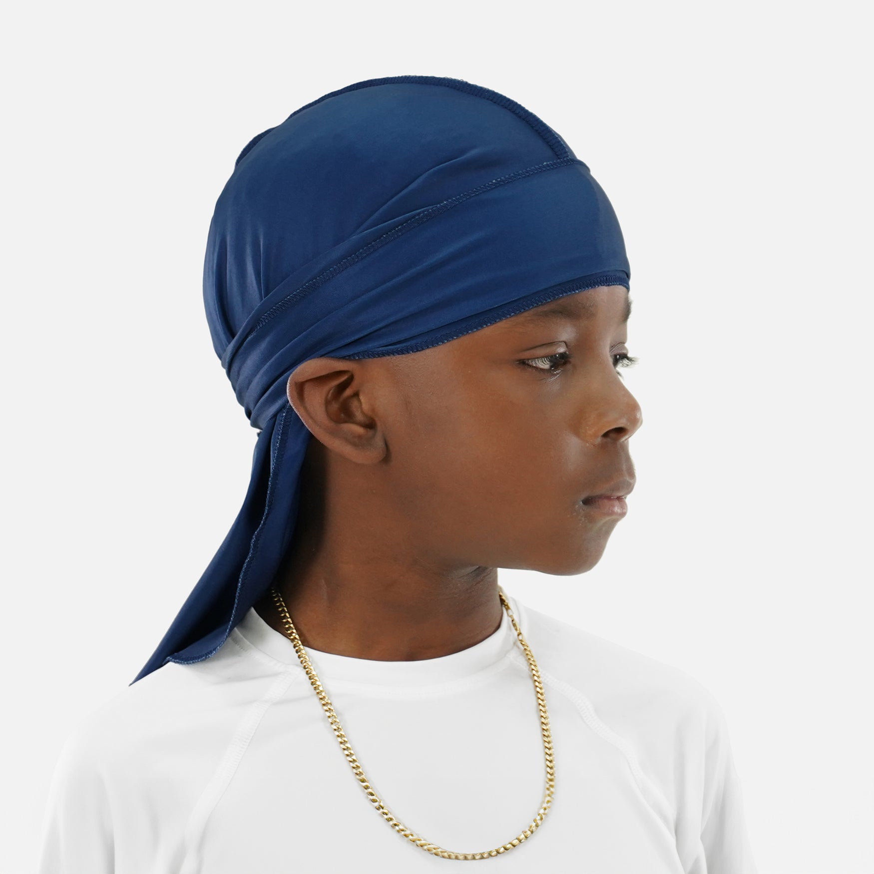 Hue Navy Kids Sports Durag – SLEEFS