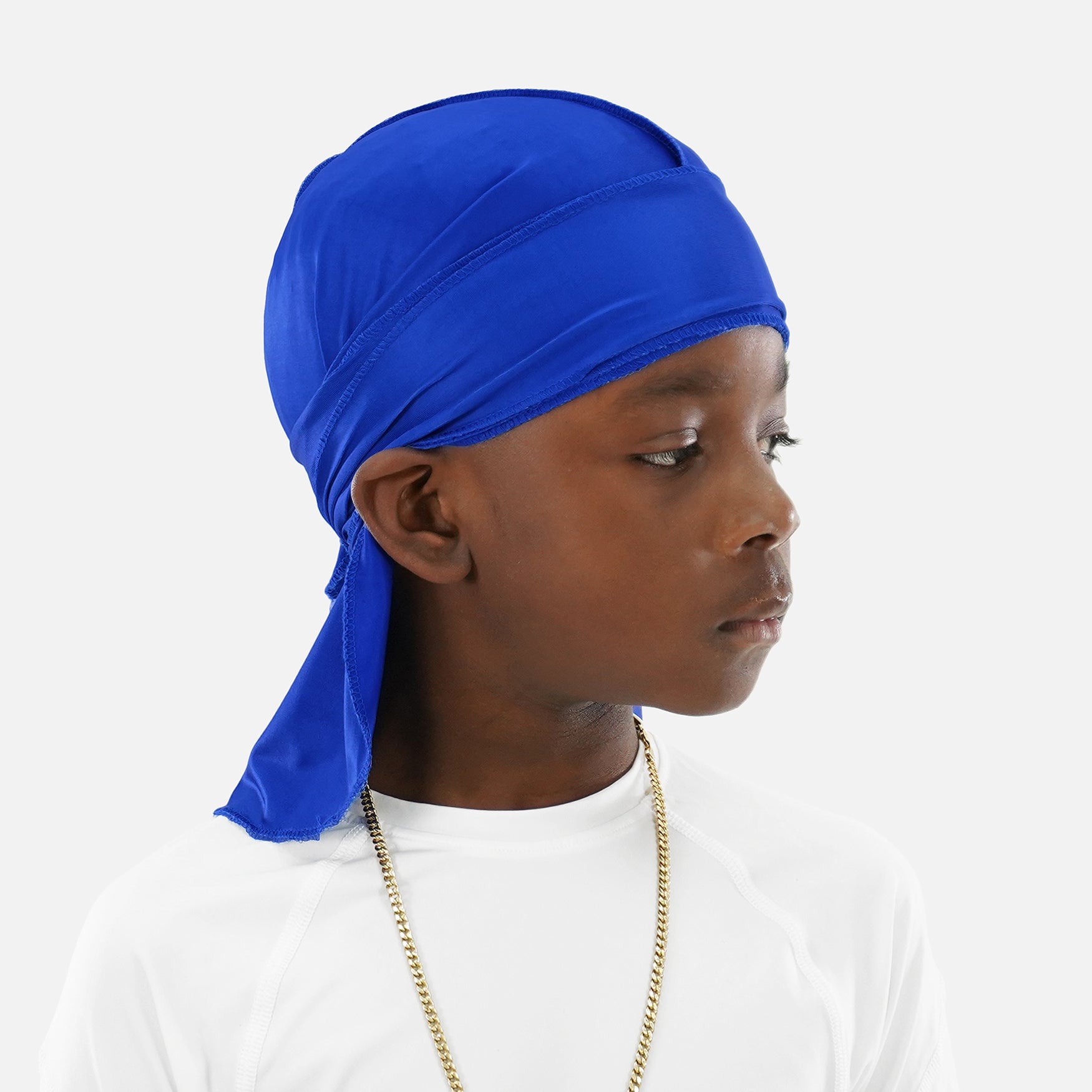 Hue Royal Blue Kids Sports Durag – SLEEFS