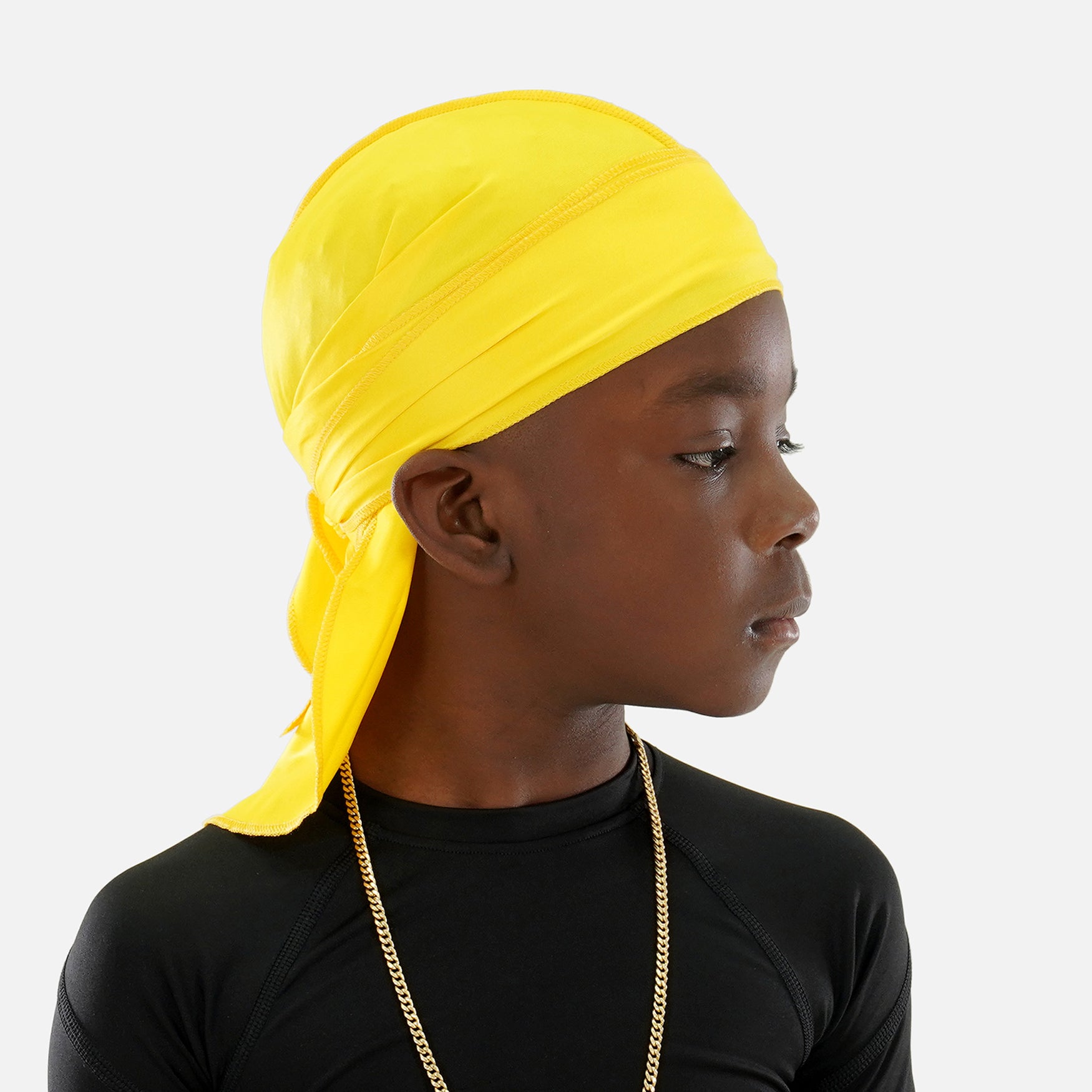 Hue Yellow Kids Sports Durag – SLEEFS