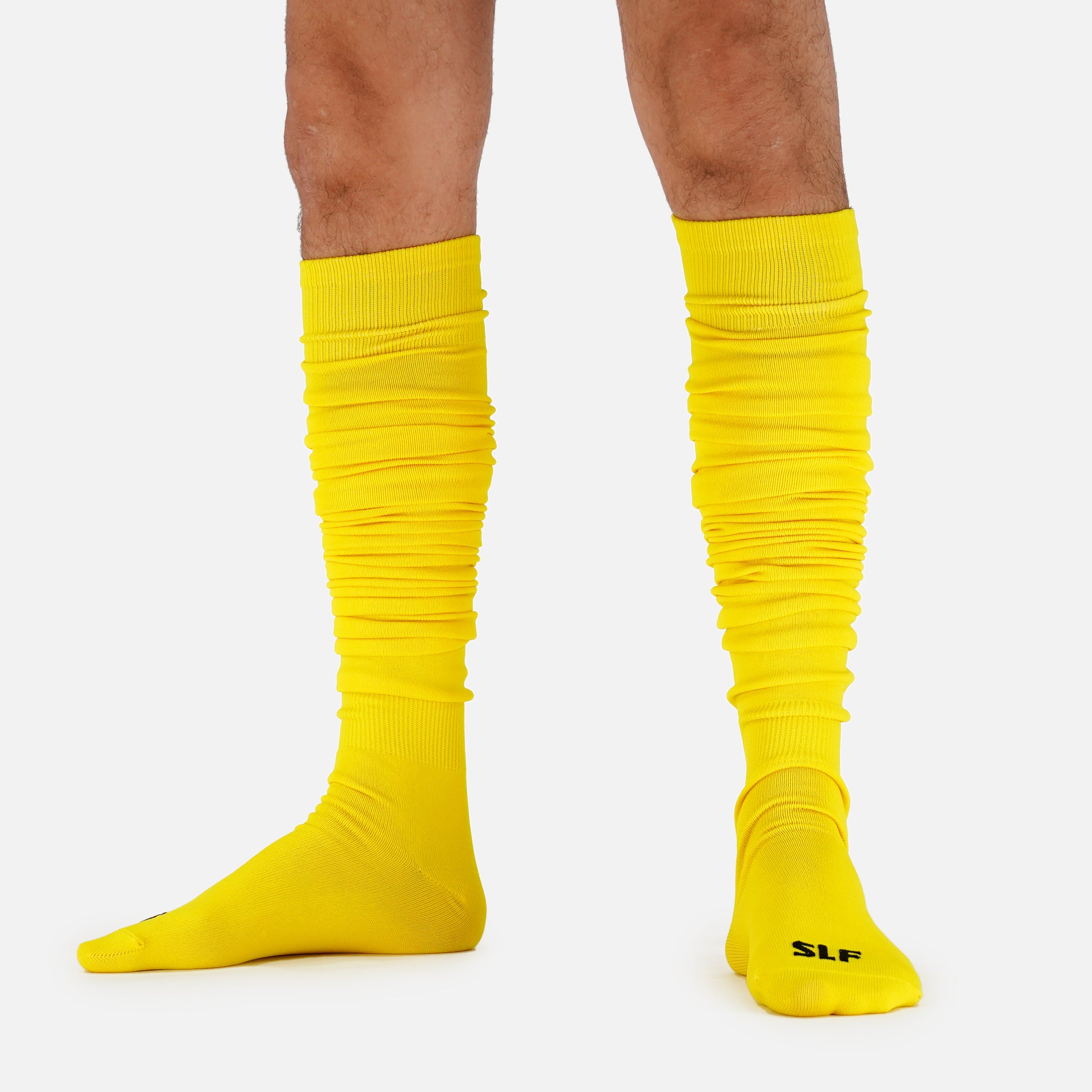 Hue Yellow Long Scrunchie Socks – SLEEFS