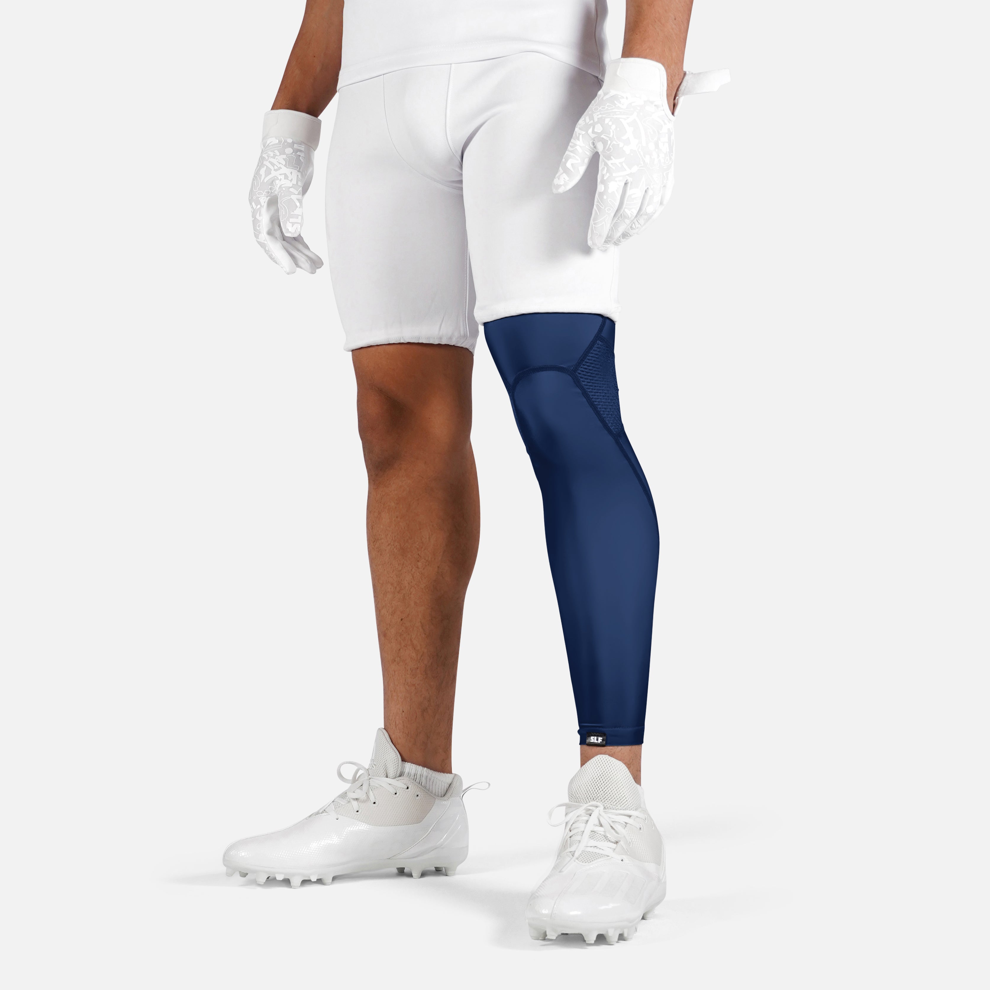 Hue Navy Blue Football Pro Leg Sleeve – SLEEFS