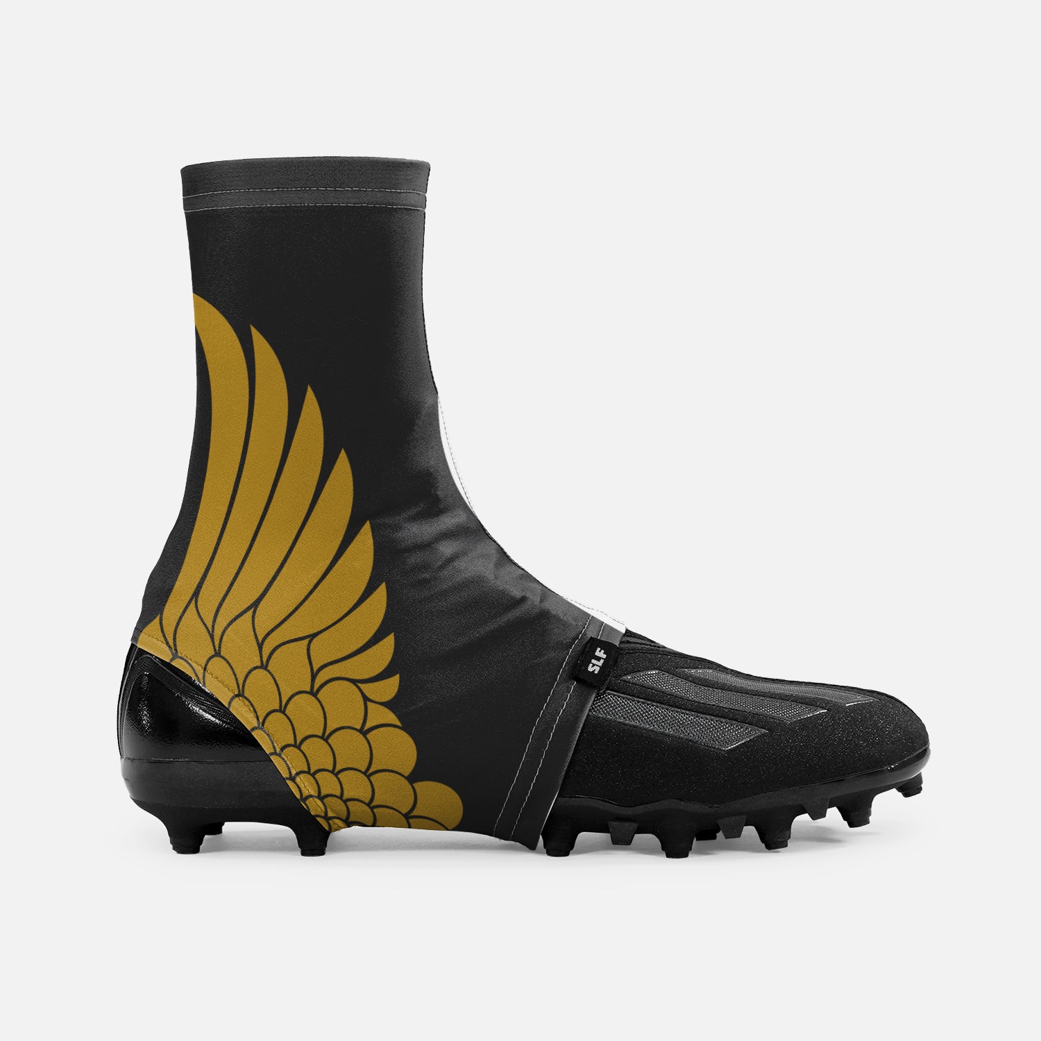 Icarus Black Gold Spats / Cleat Covers – SLEEFS