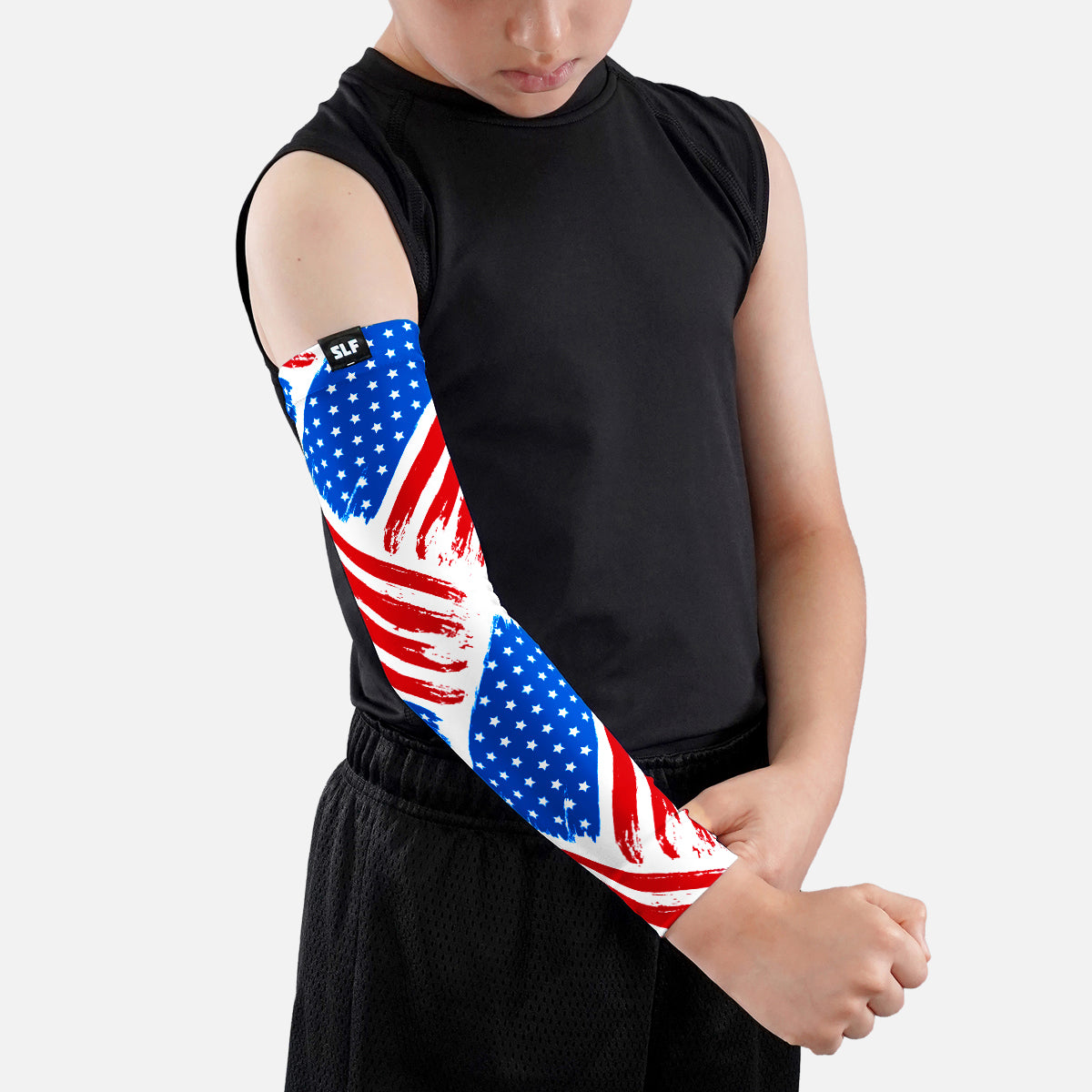 USA Brushed Flag Kids Arm Sleeve – SLEEFS