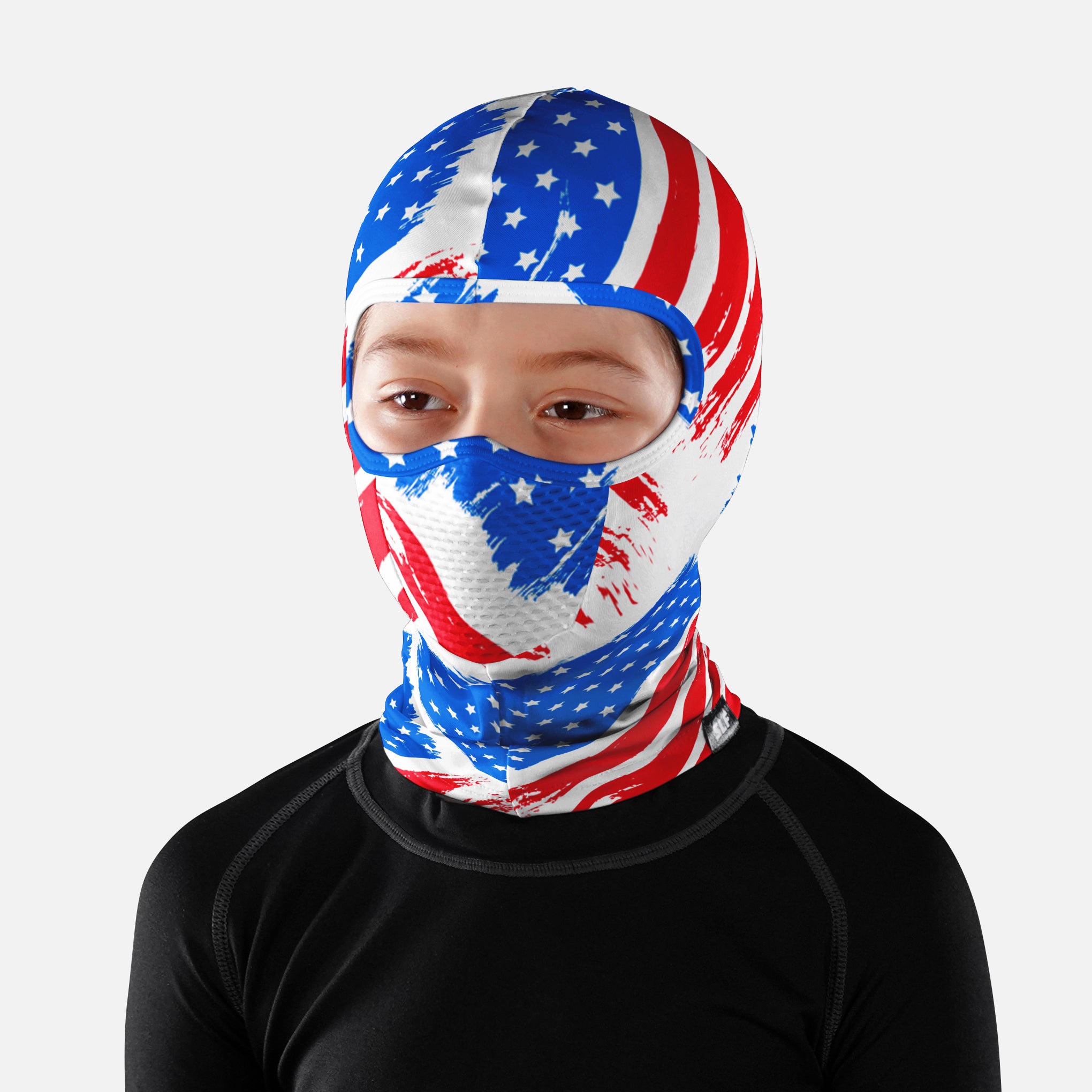 USA Brushed Flag Kids Shiesty Mask – SLEEFS