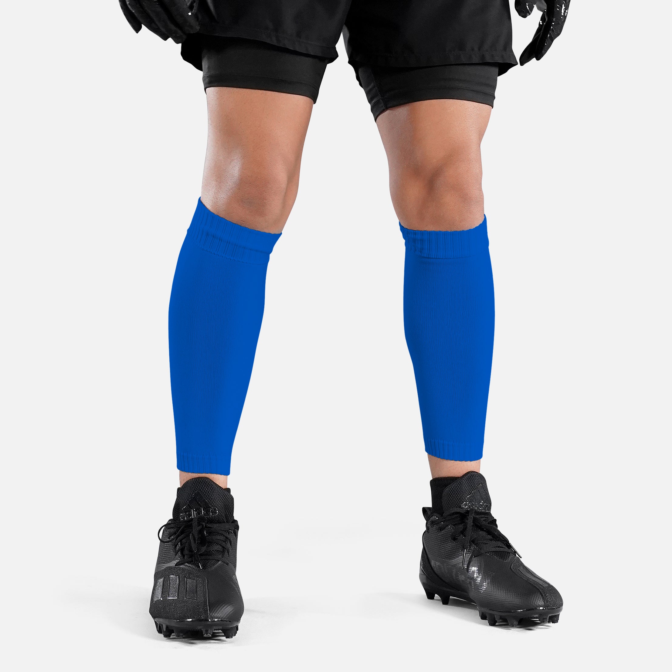 Hue Blue Knitted Compression Calf Sleeves – SLEEFS