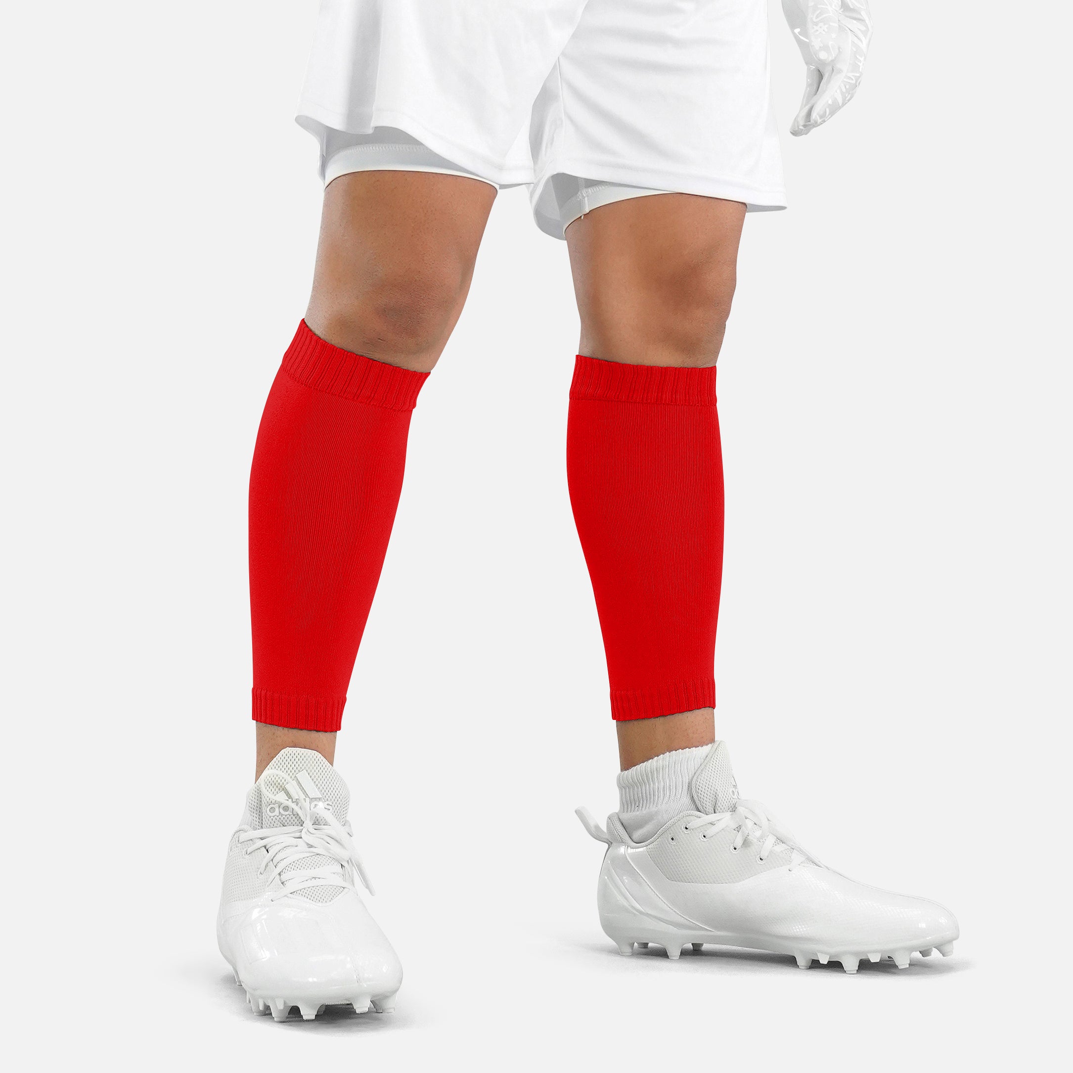 Hue Red Knitted Compression Calf Sleeves – SLEEFS