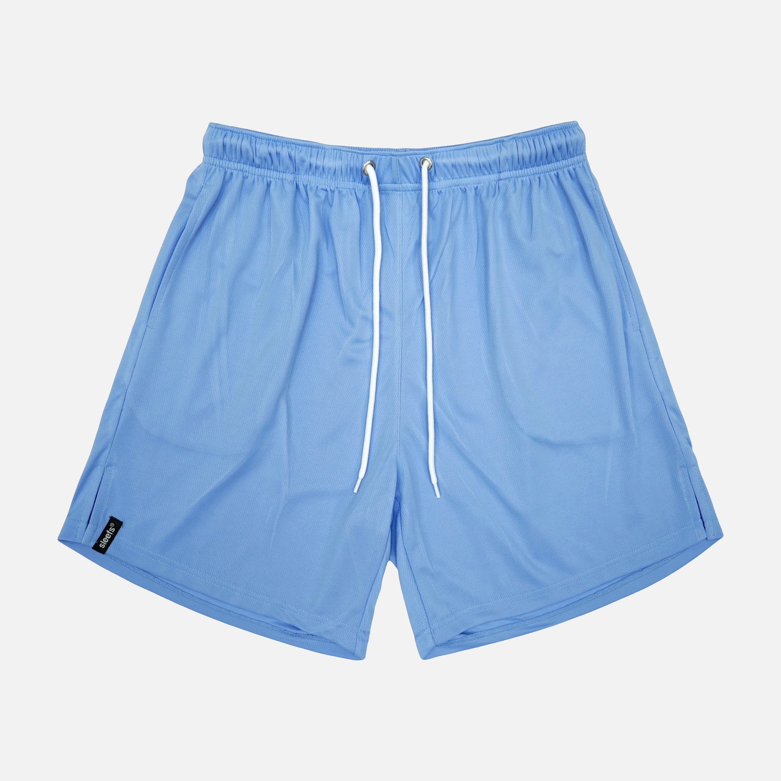 Light Ocean Blue Relaxed Shorts - 8" – SLEEFS