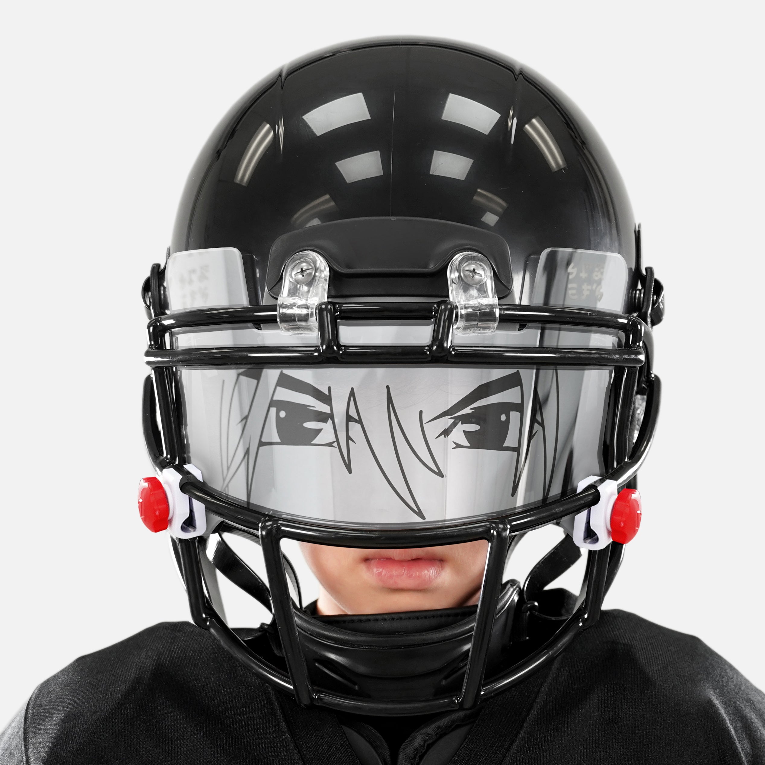 Manga Eyes Silver Helmet Eye-Shield Visor for Kids – SLEEFS