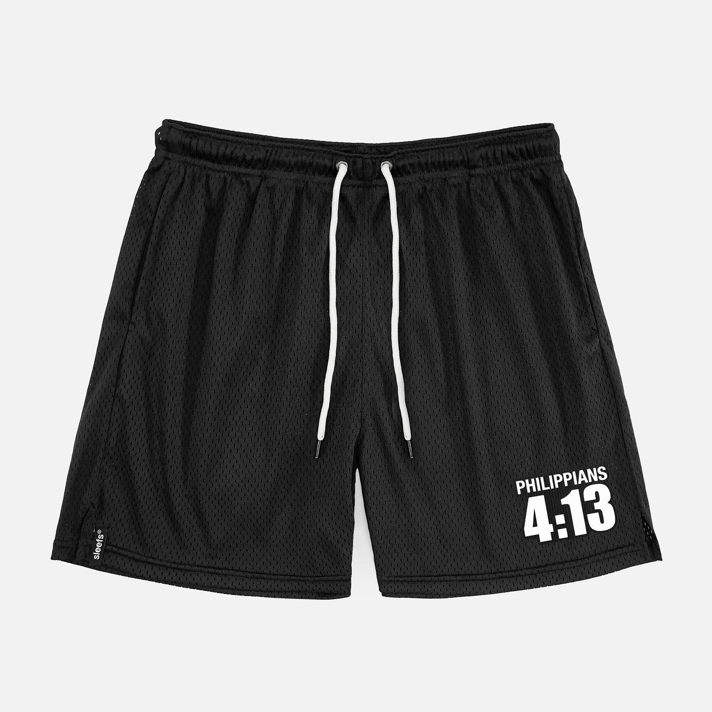 Philippians 4:13 Patch Shorts – SLEEFS