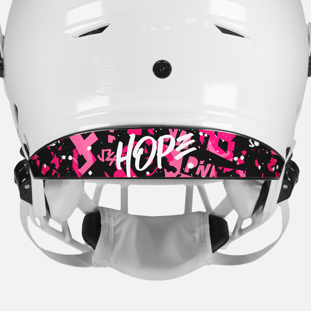 Pink Ribbon Hope Riddell Speedflex Front and Back Bumper Sticker Kit ...