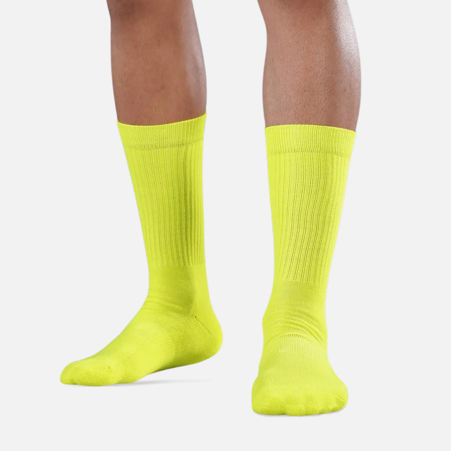 Safety Yellow Crew Socks – SLEEFS