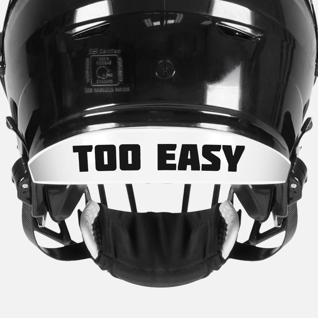 Too easy Riddell Speedflex Front and Back Bumper Sticker Kit – SLEEFS