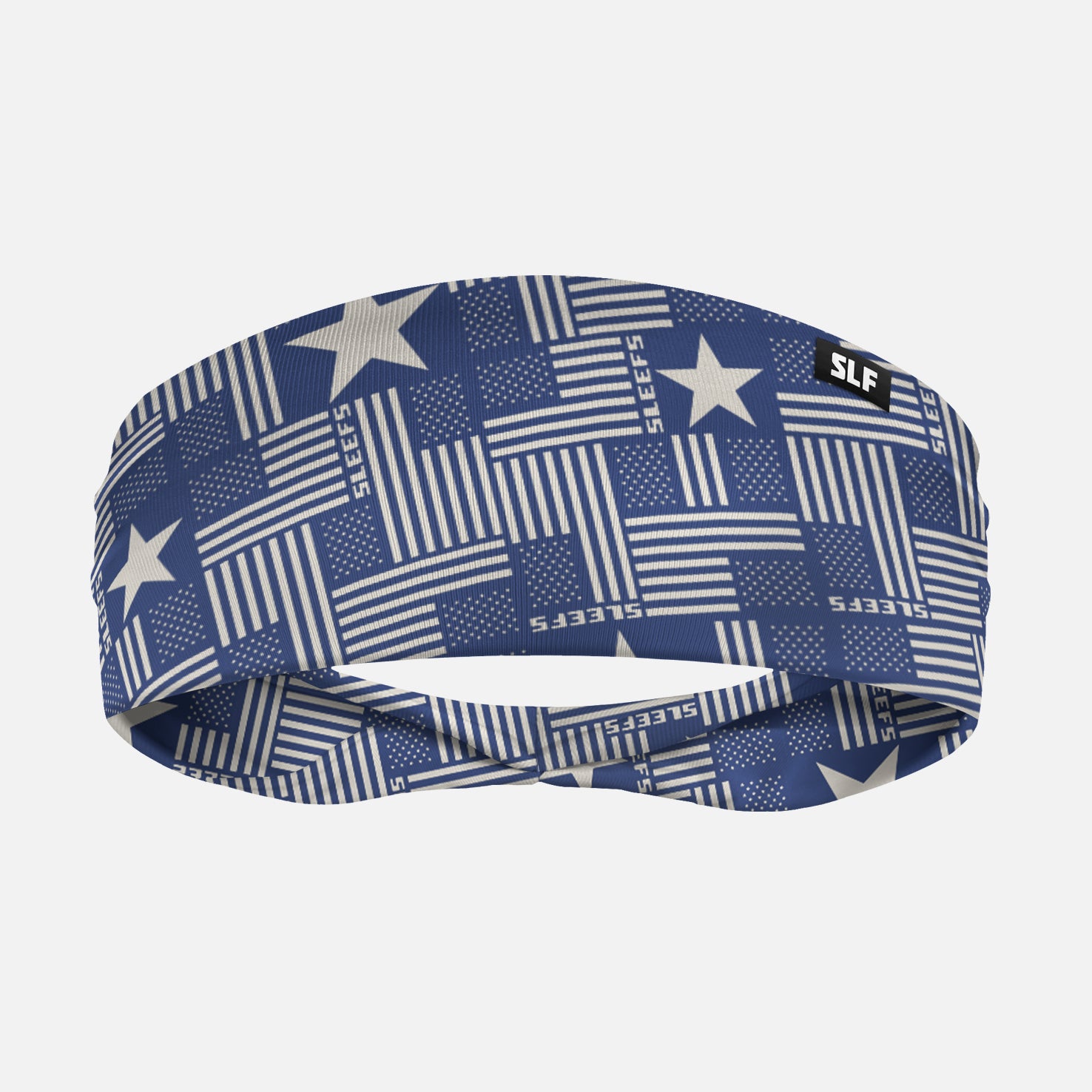 USA Flags Pattern Star Muted Color Headband – SLEEFS
