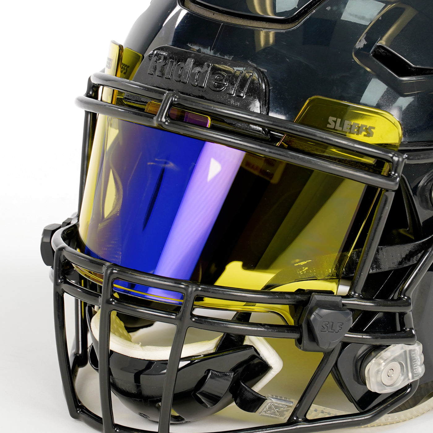 Yellow Blue Bifrost Rainbow Helmet Eye-Shield Visor – SLEEFS