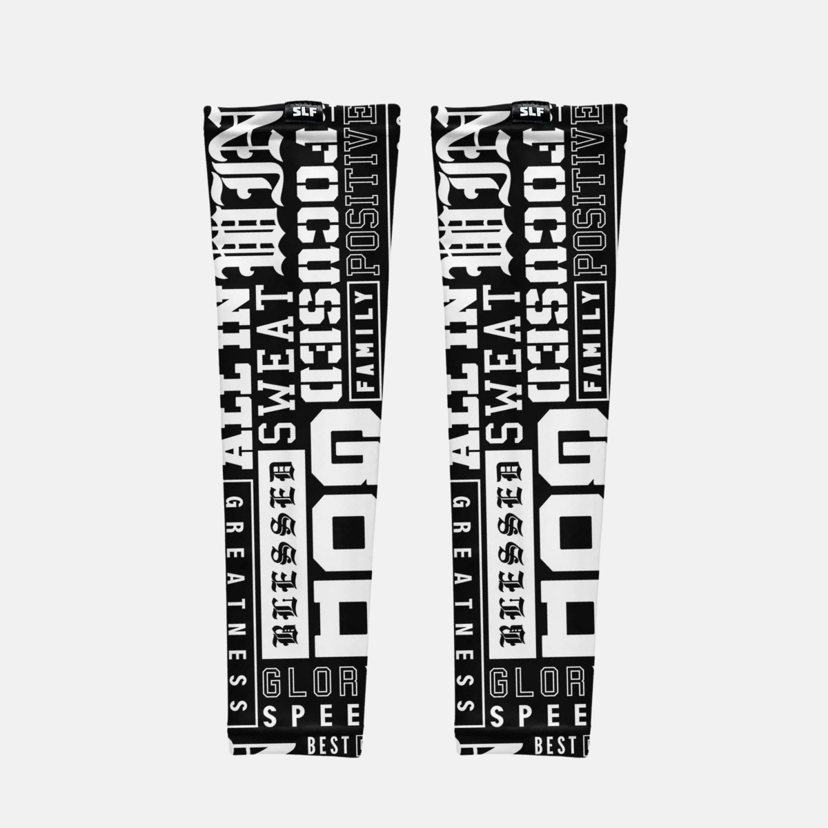 Inspirational Black UV Arm Sleeves (pair) – SLEEFS