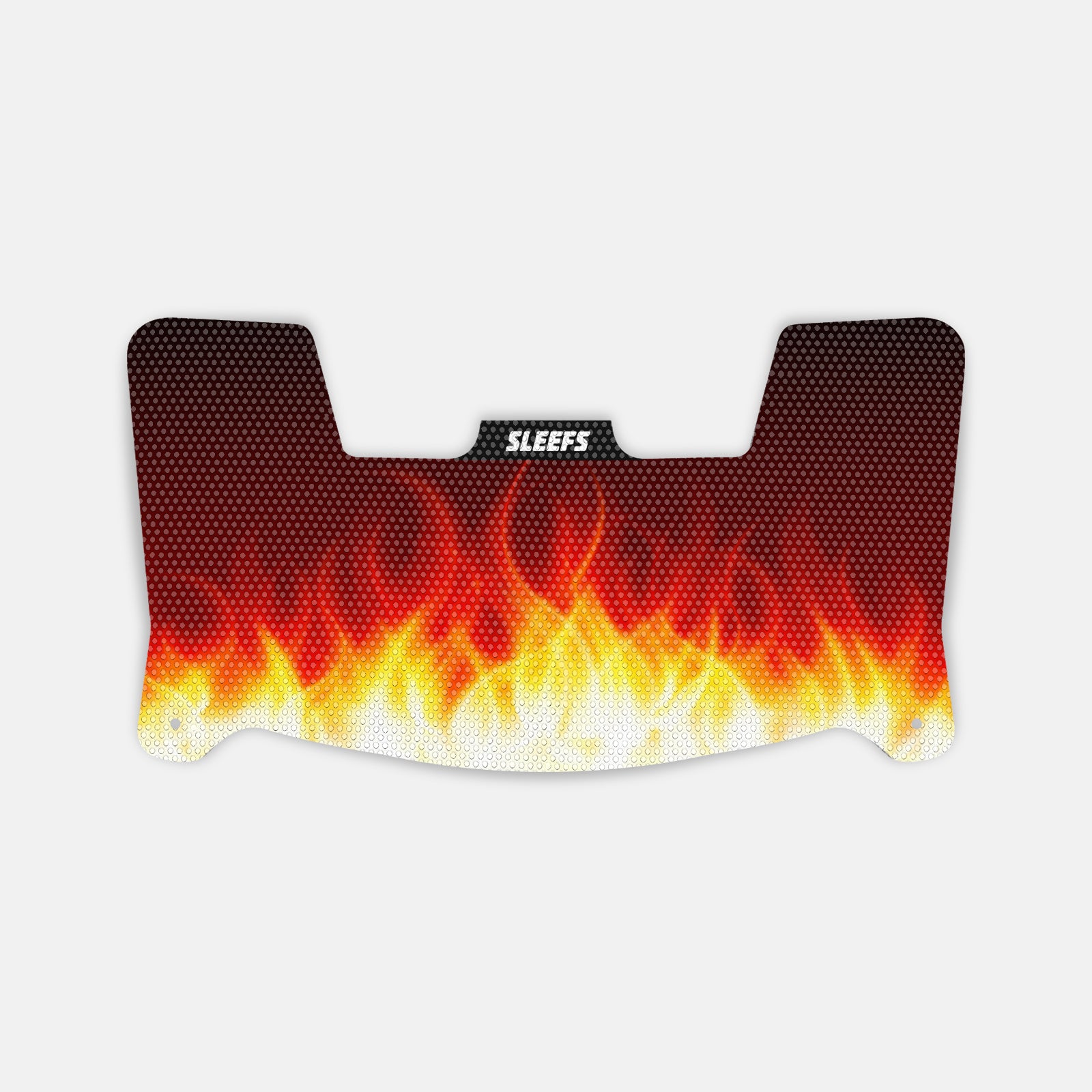 Black Fire Visor Skin – SLEEFS