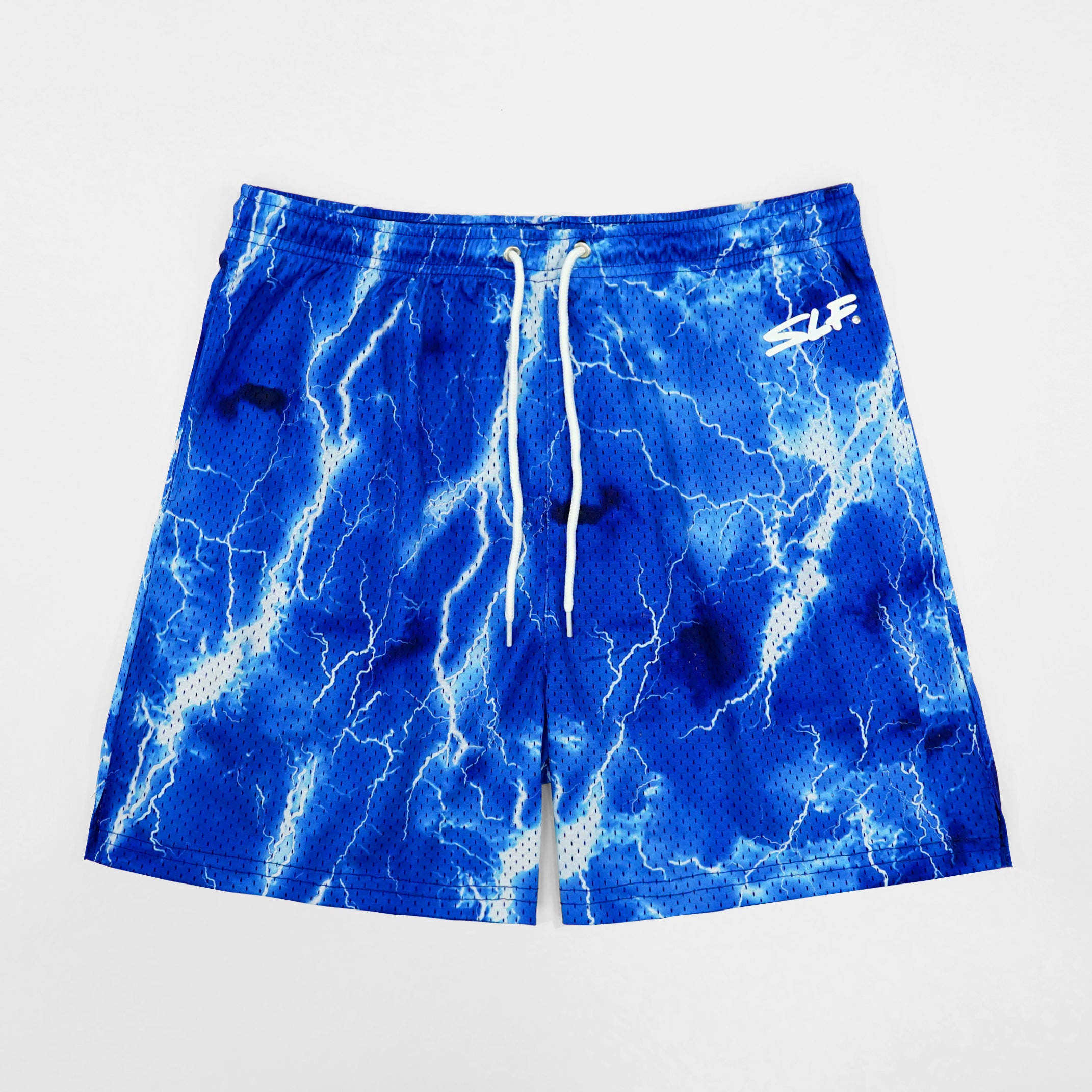 Blue Lightning Shorts - 7" – SLEEFS