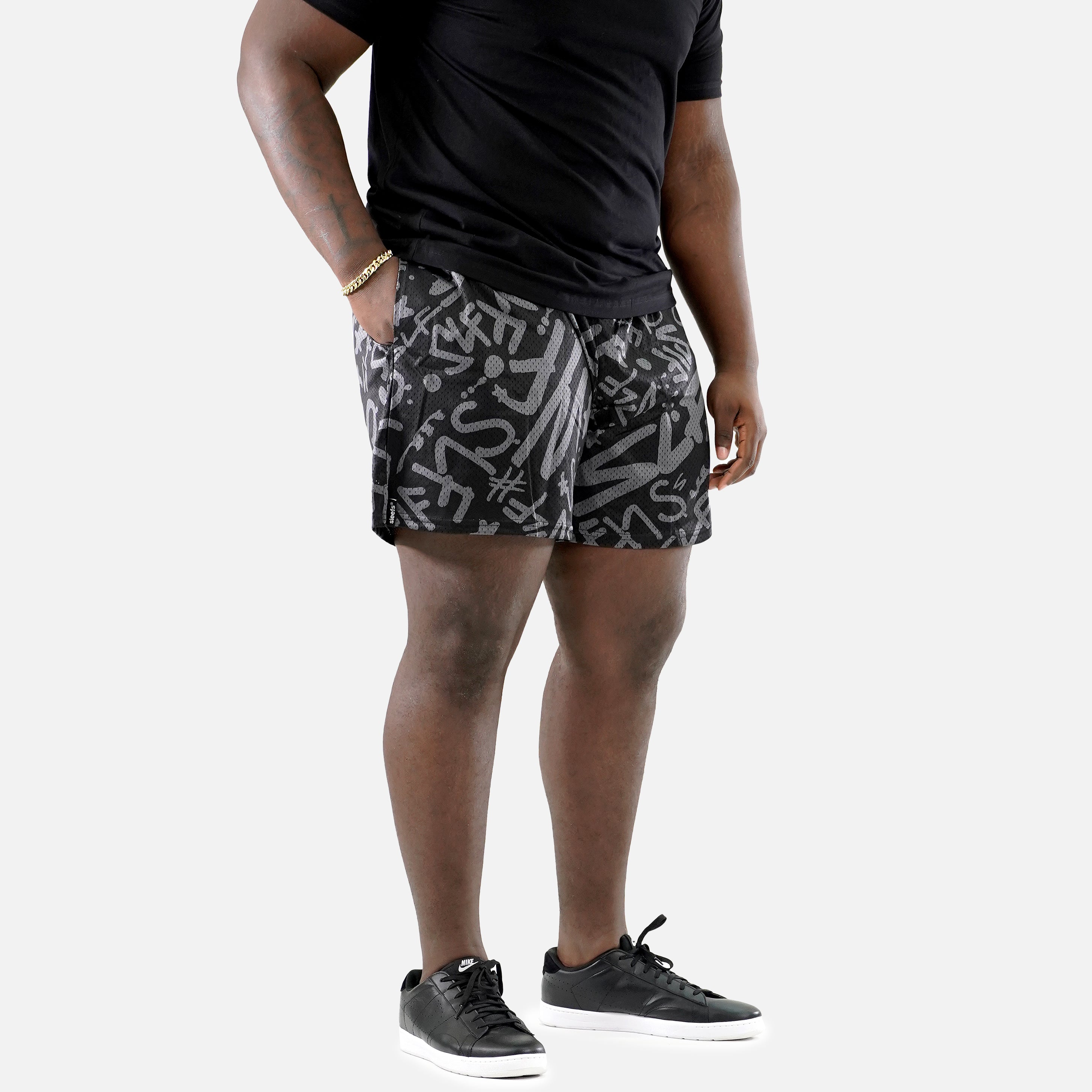 SLF Graffiti Tactical Shorts - Big - 7" – SLEEFS