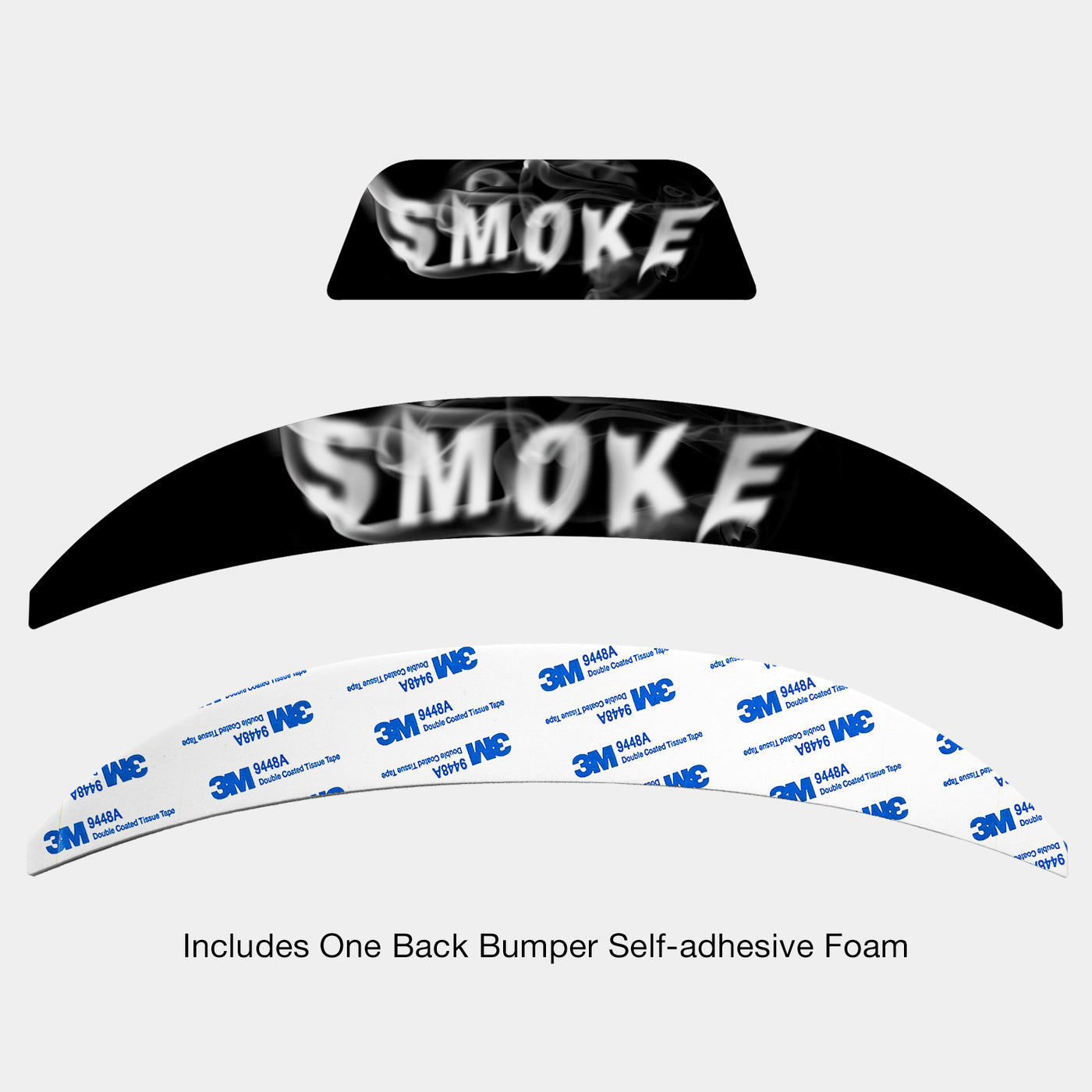 Smoke Riddell Speedflex Front and Back Bumper Sticker Kit – SLEEFS
