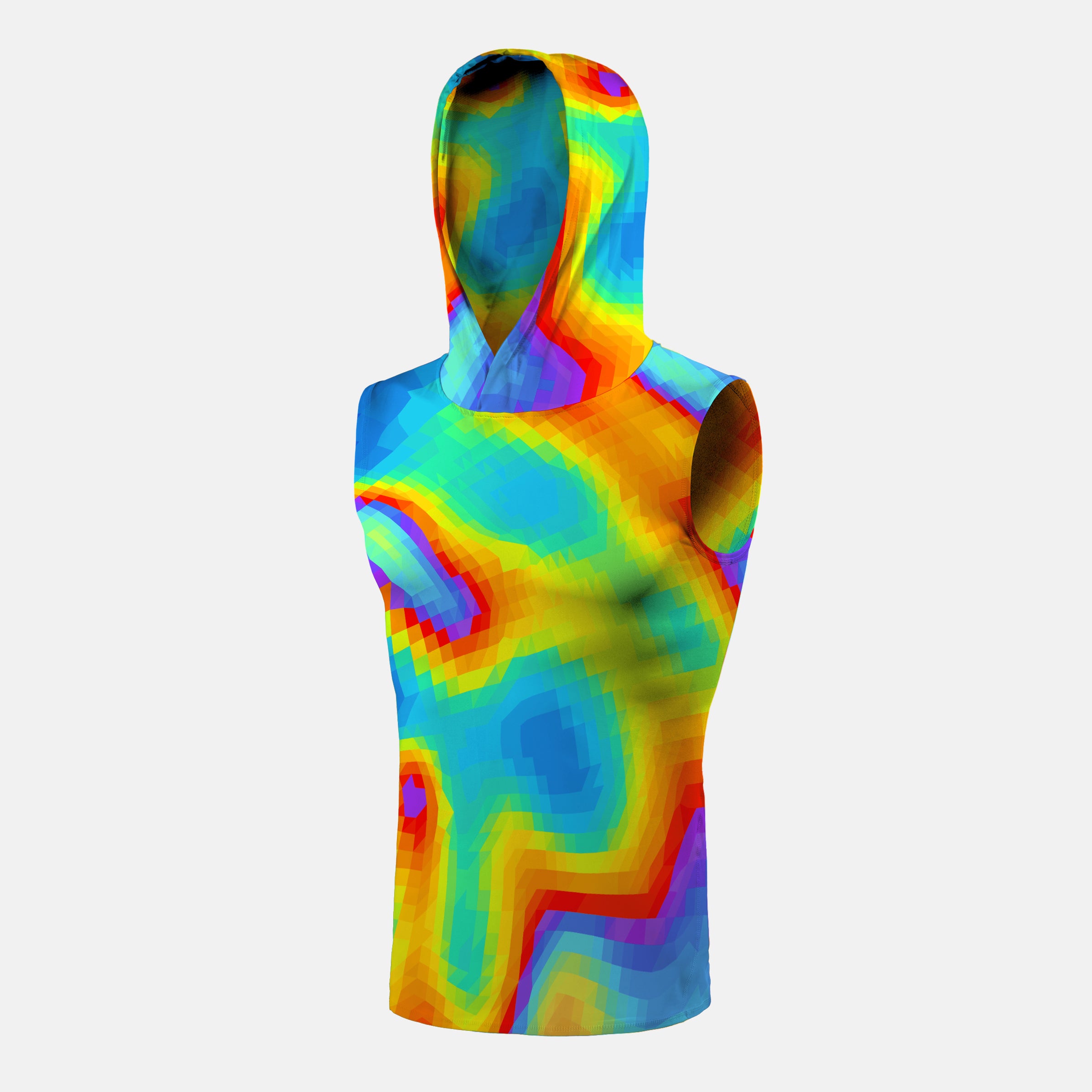 Geothermal Sleeveless Compression Hoodie – SLEEFS