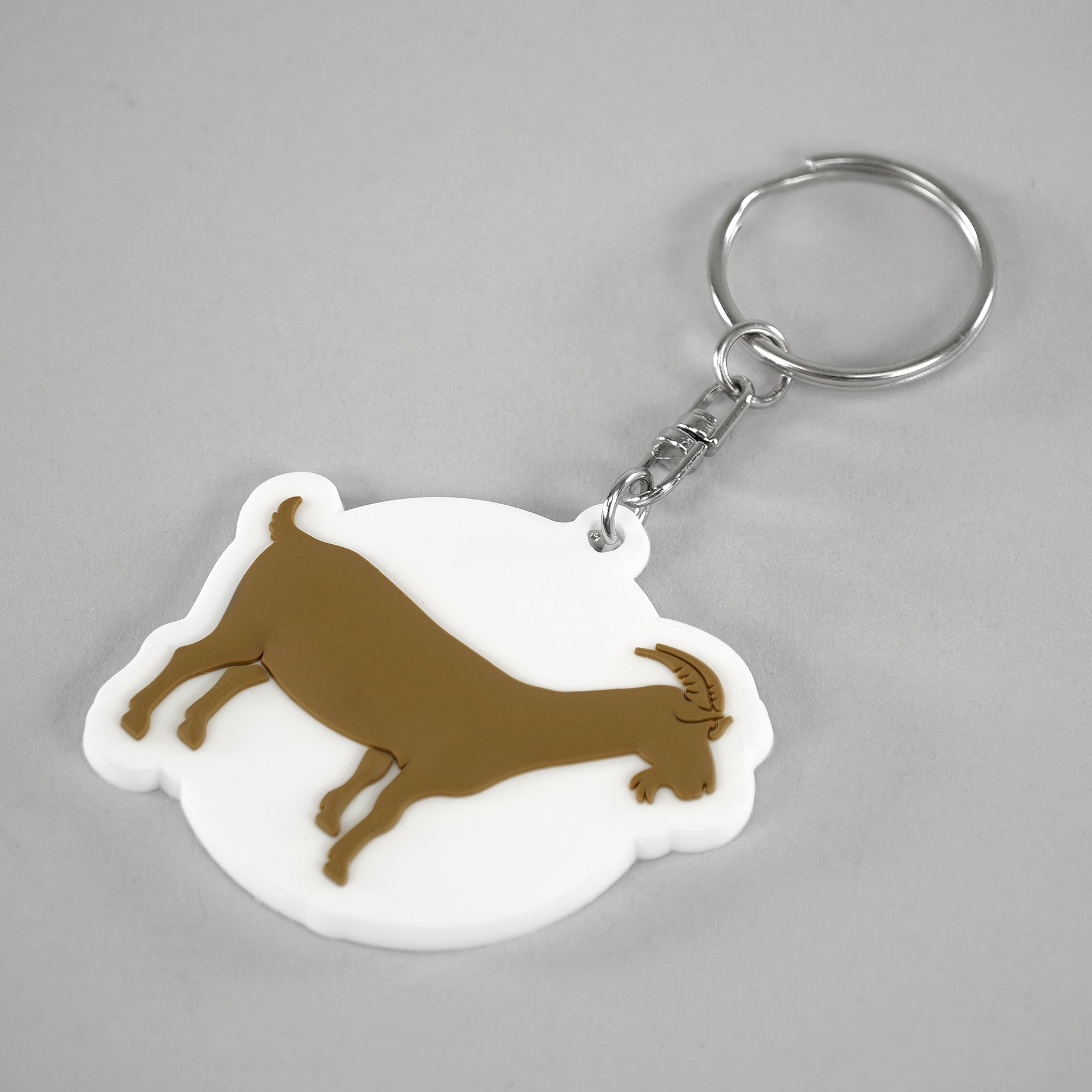 Goat Emoticon Keychain – SLEEFS