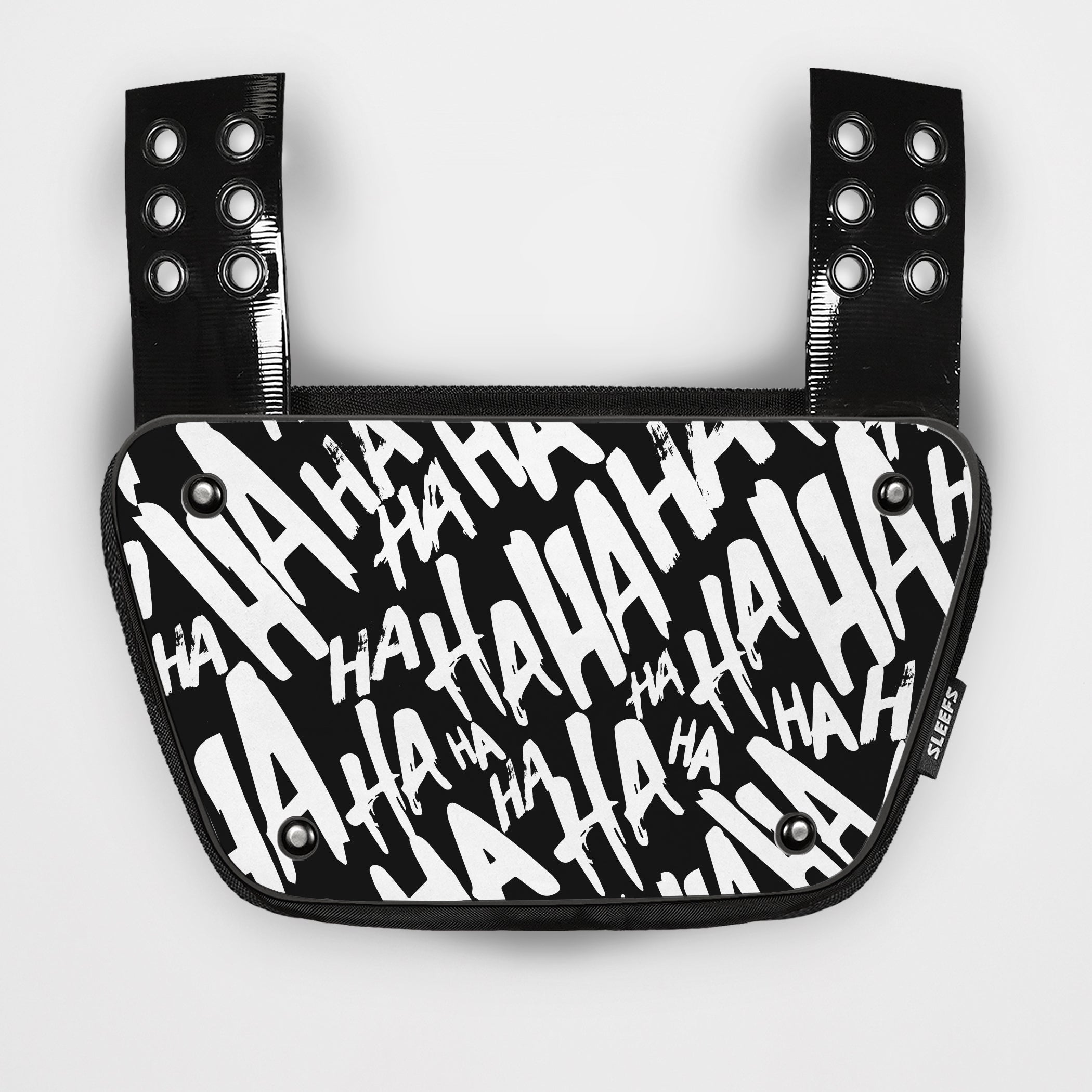 Ha Ha Ha White Sticker for Back Plate – SLEEFS