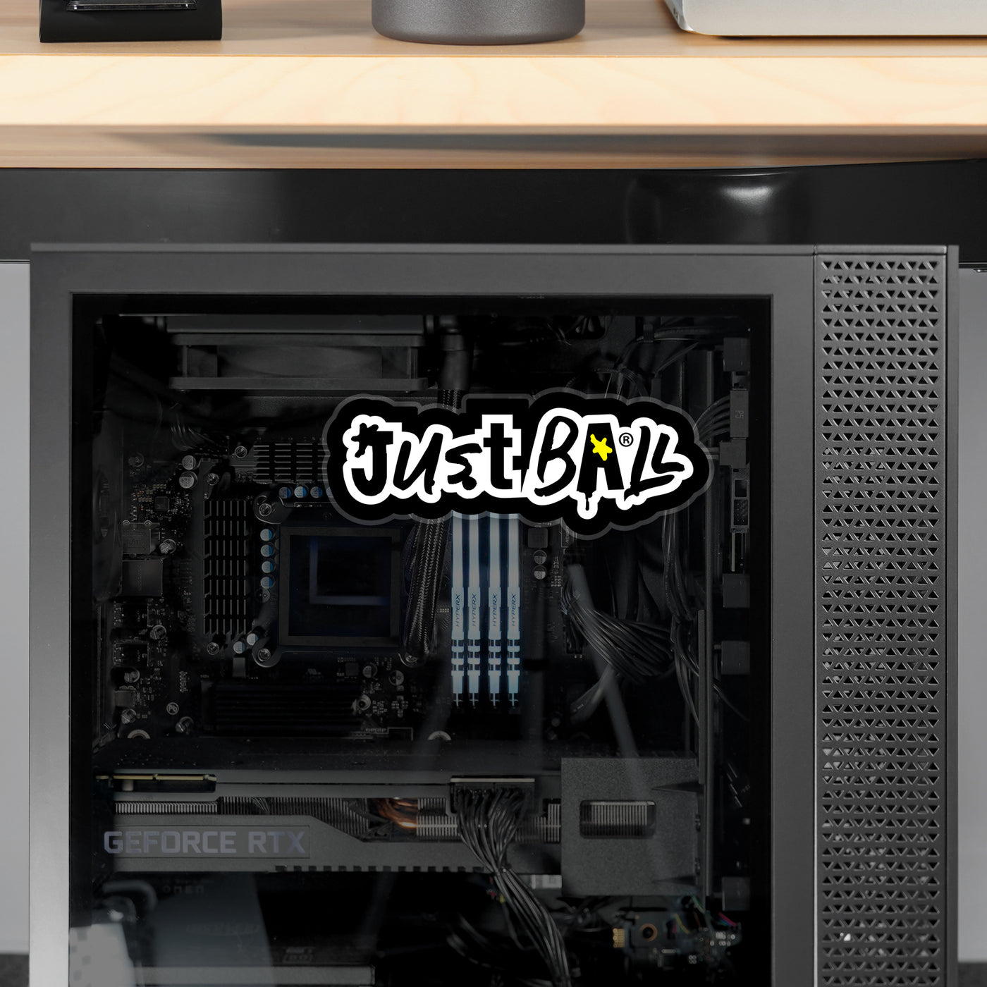 Just Ball Logo Sticker – SLEEFS