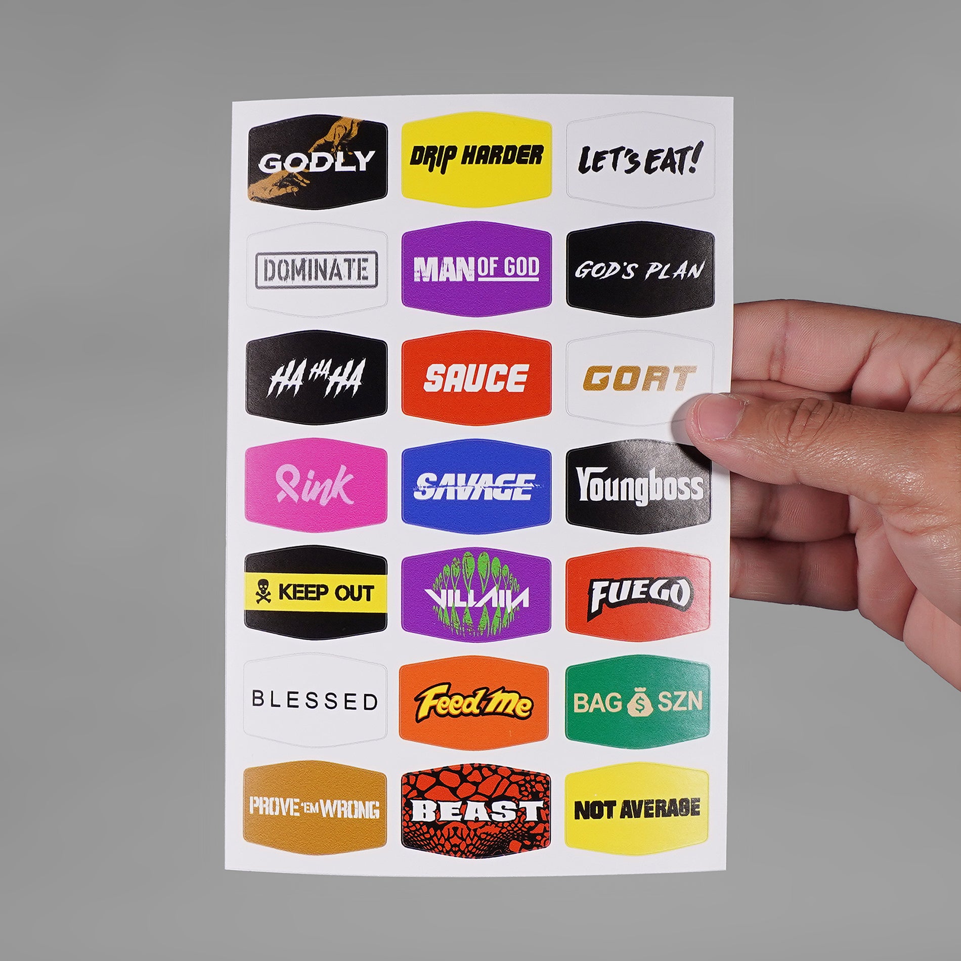 Logo Collection #1 Stickers for Helmets – SLEEFS