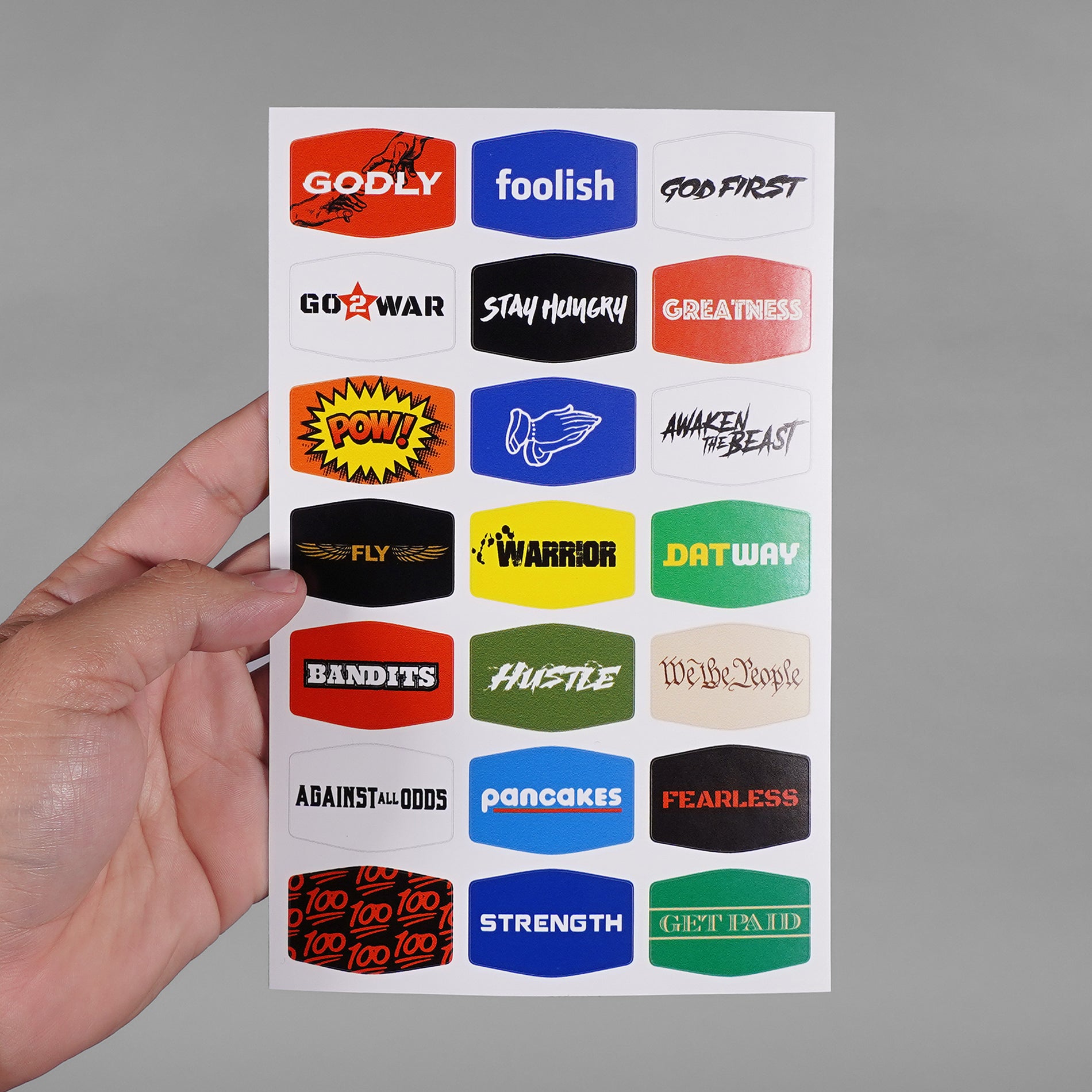 Logo Collection #2 Stickers for Helmets – SLEEFS
