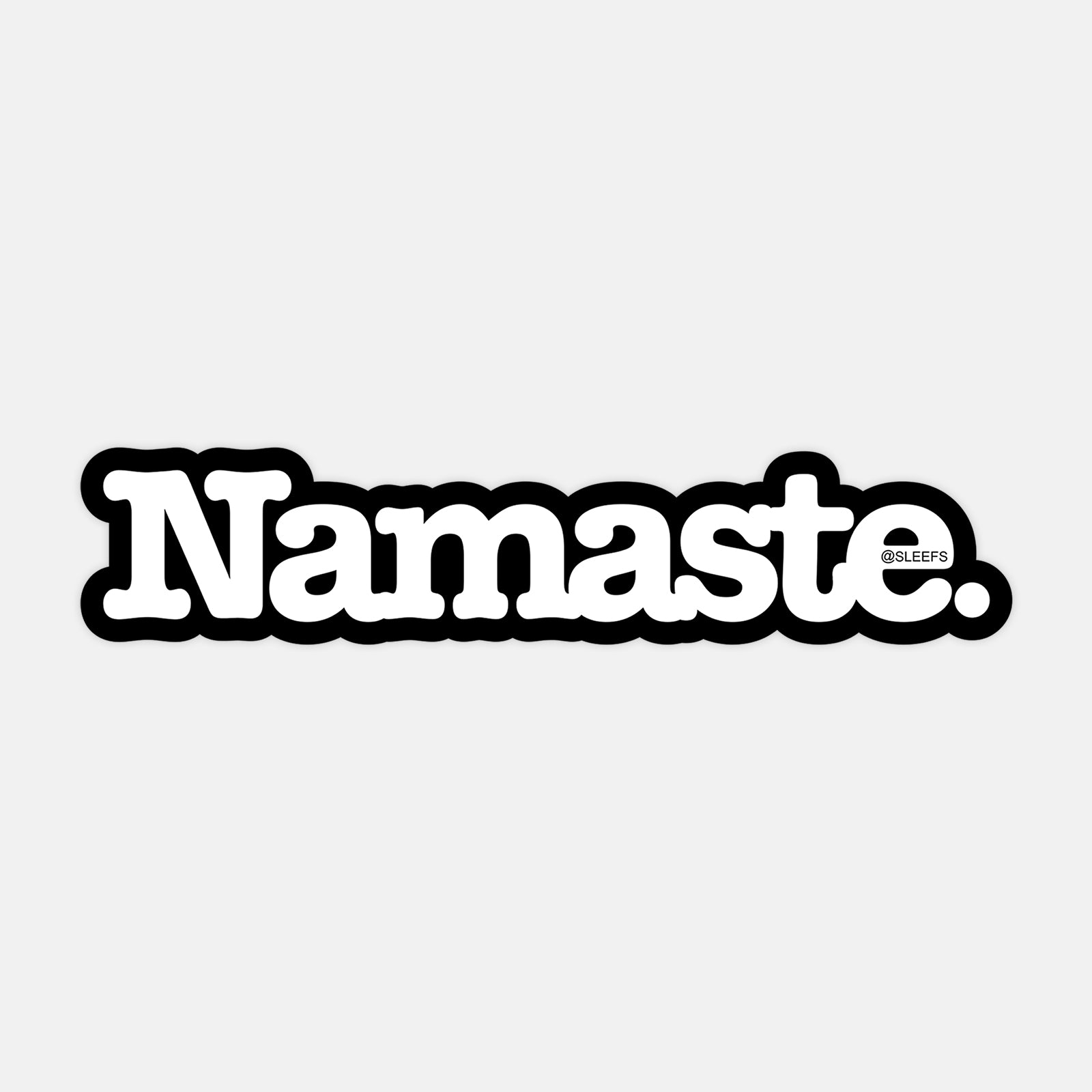 Namaste Sticker – SLEEFS